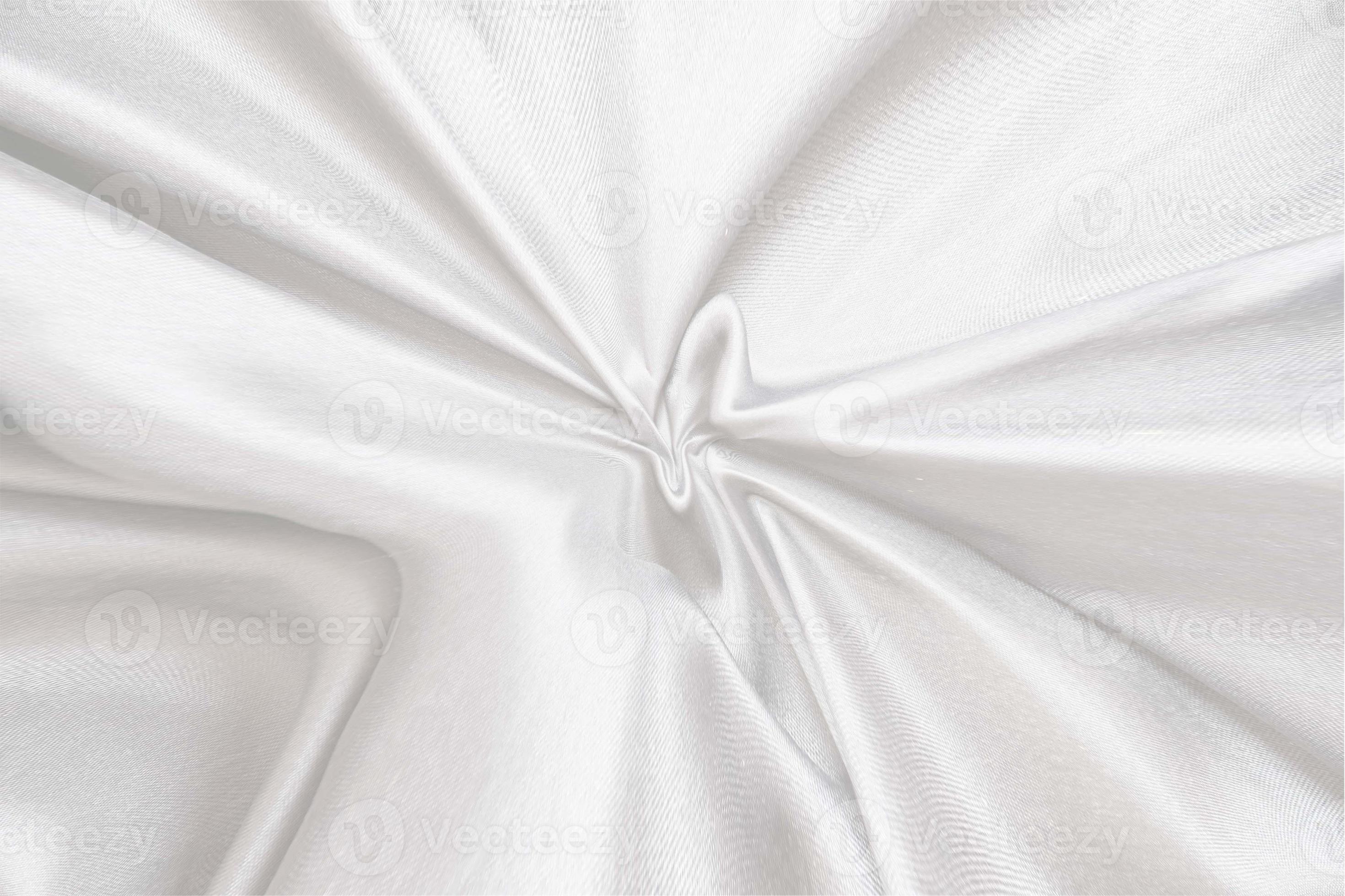 Smooth elegant white silk fabric or satin luxury cloth texture for ...