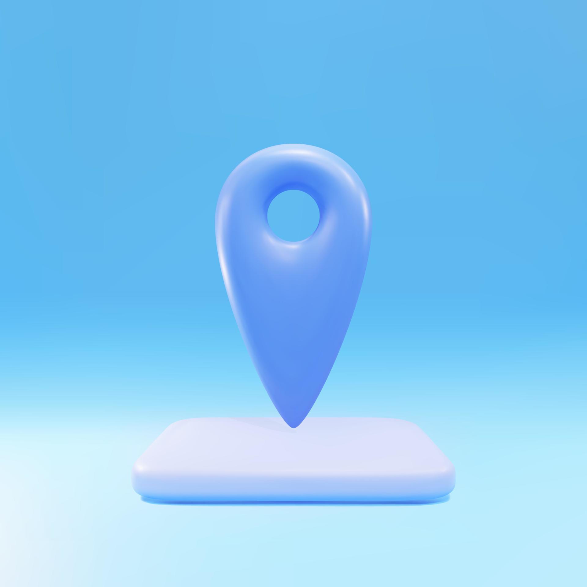 3d Checkmark icon. Approvement concept. Geolocation map mark, point location. Vector ...