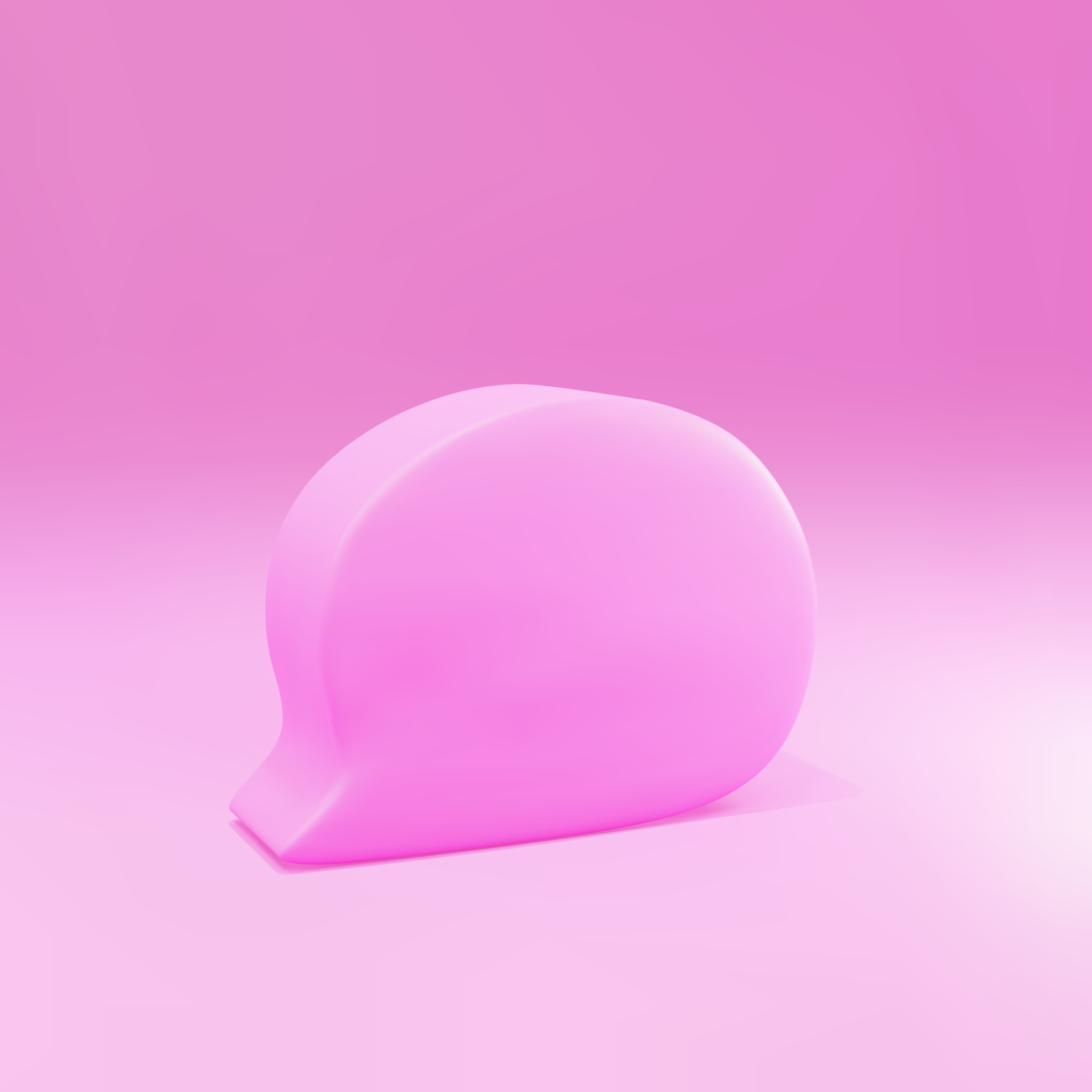 3d Pink Empty Popup Message Vector Illustration 18927231 Vector Art At Vecteezy