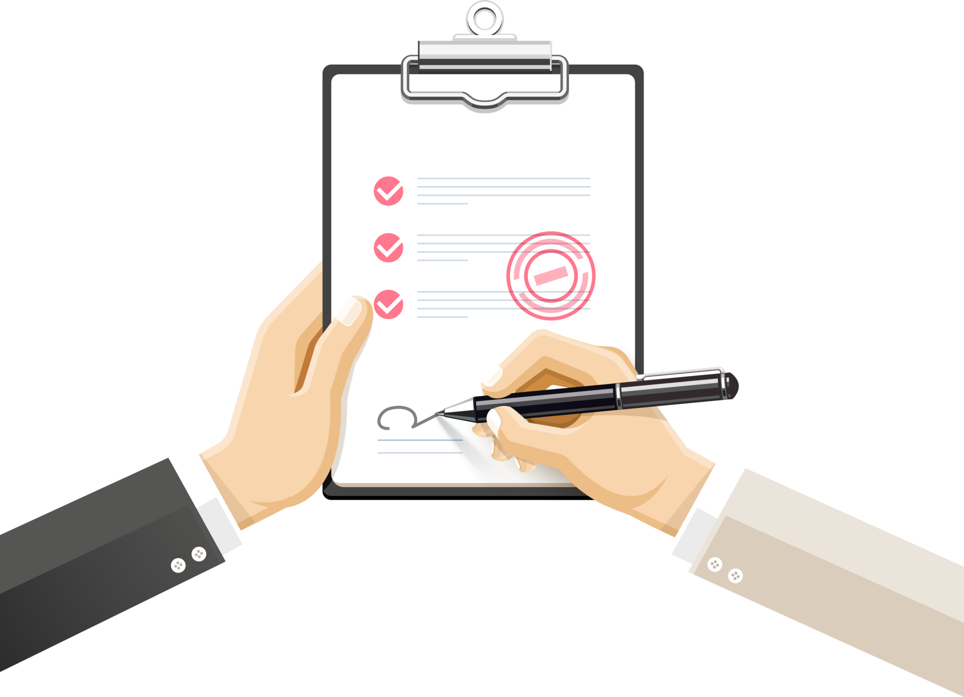 Business hand signing 18927574 PNG Business hand signing 18927574 PNG