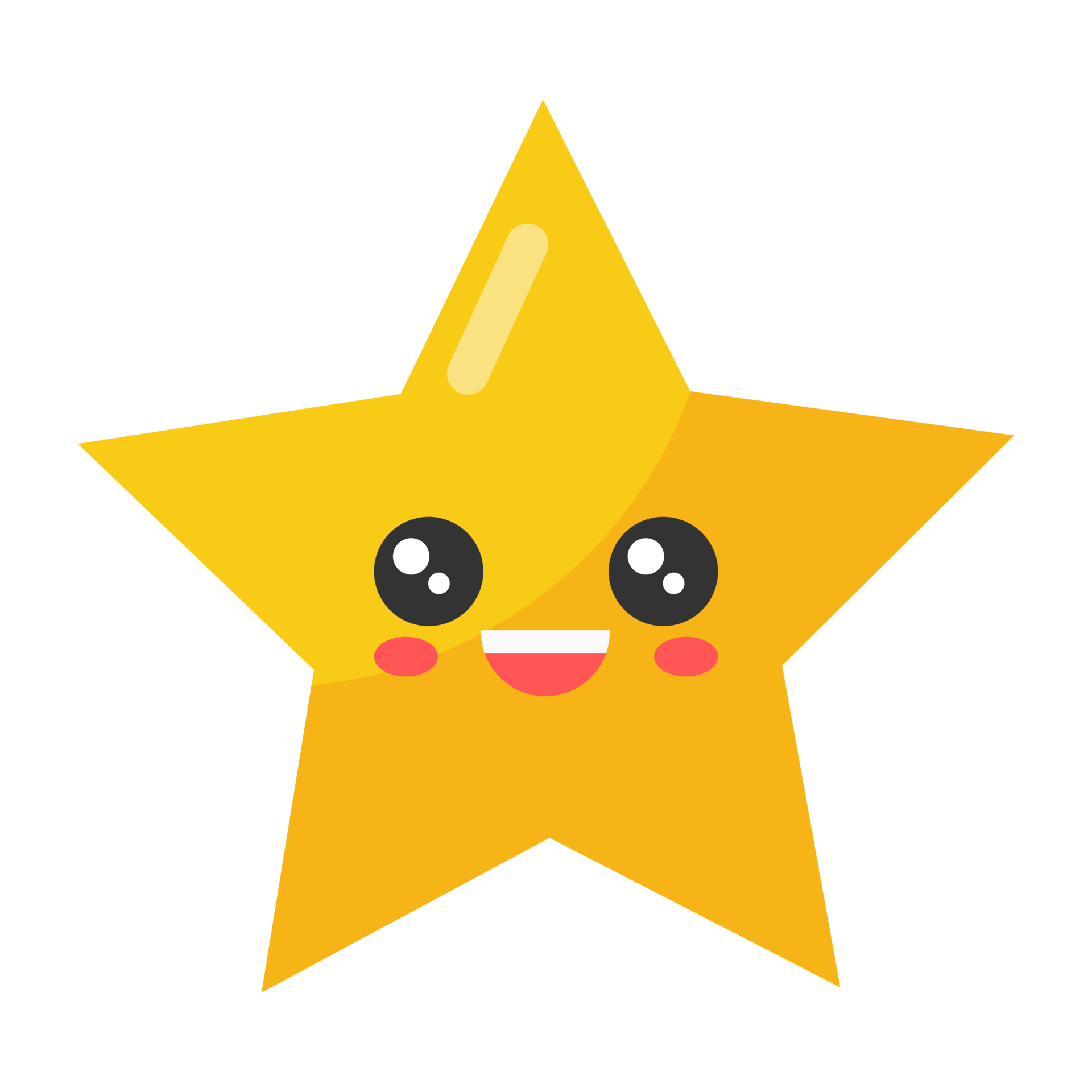 Cartoon Star icon. 18931071 PNG