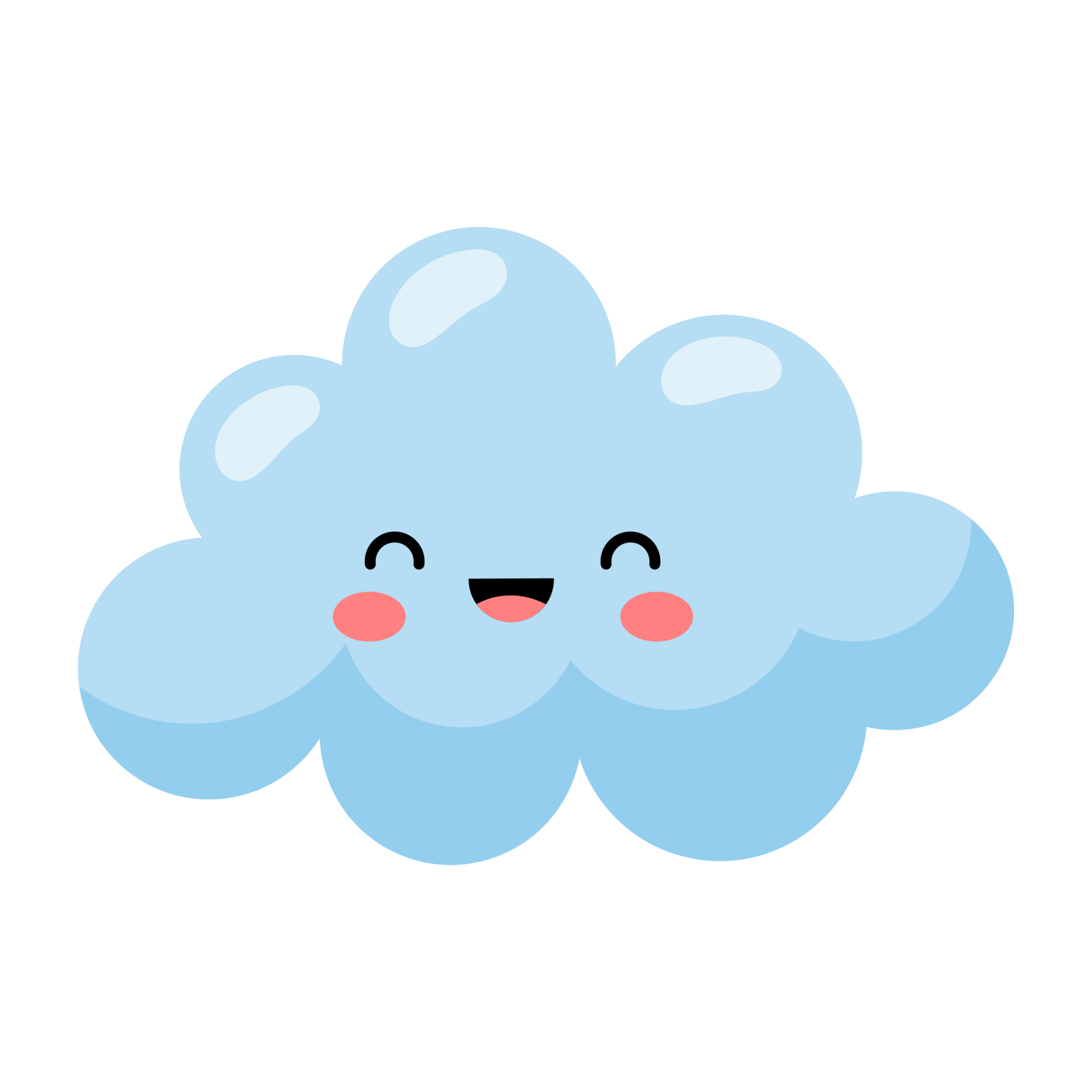 Cute Cartoon Clouds