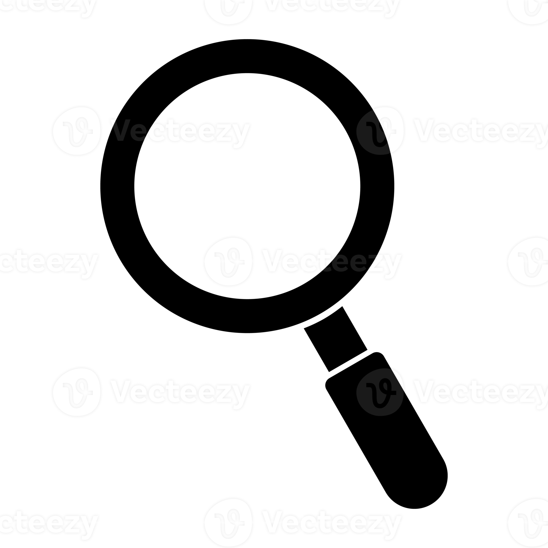 Magnifying glass icon, magnifier zoom. 18931185 PNG