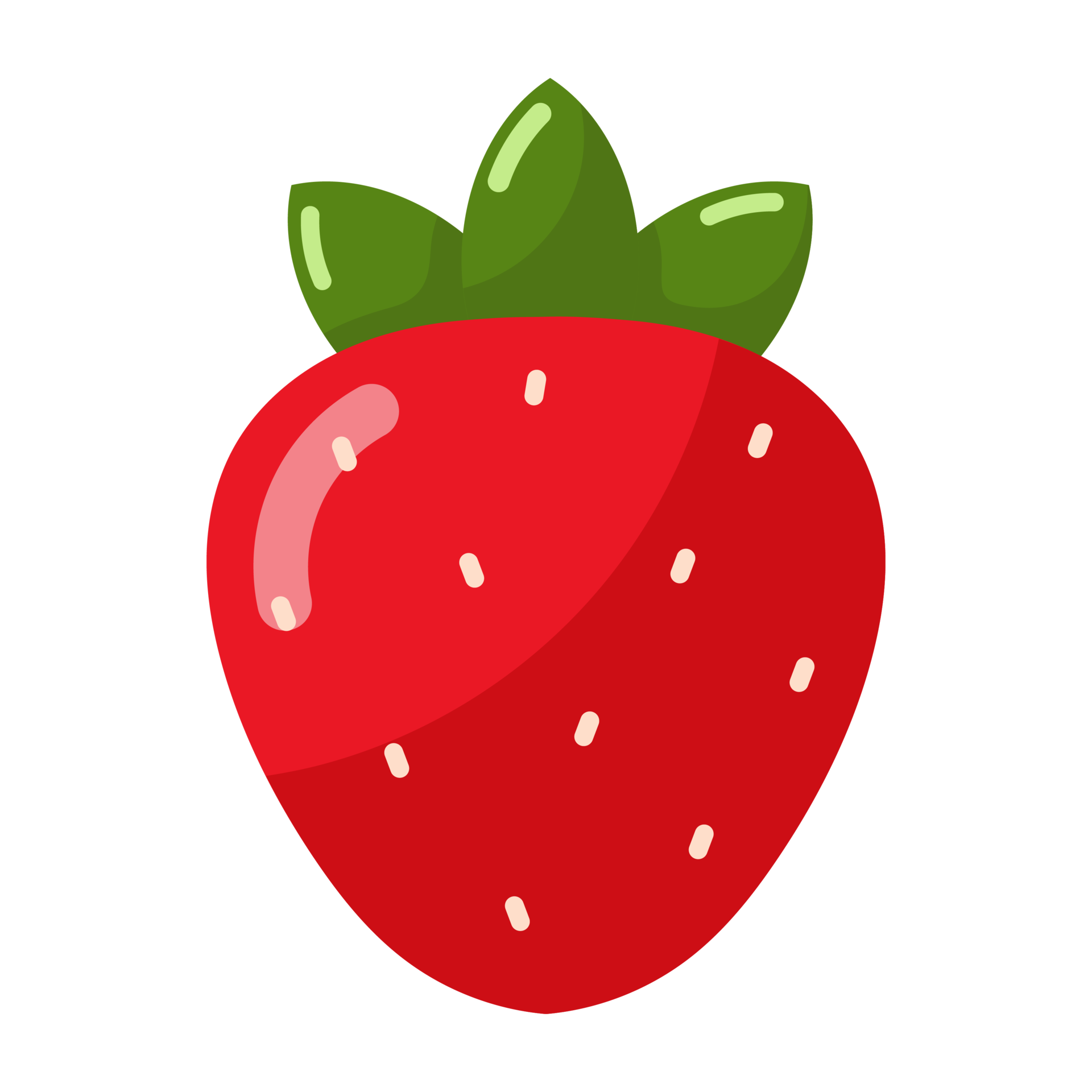 Cartoon Strawberry Icon 18931298 Png