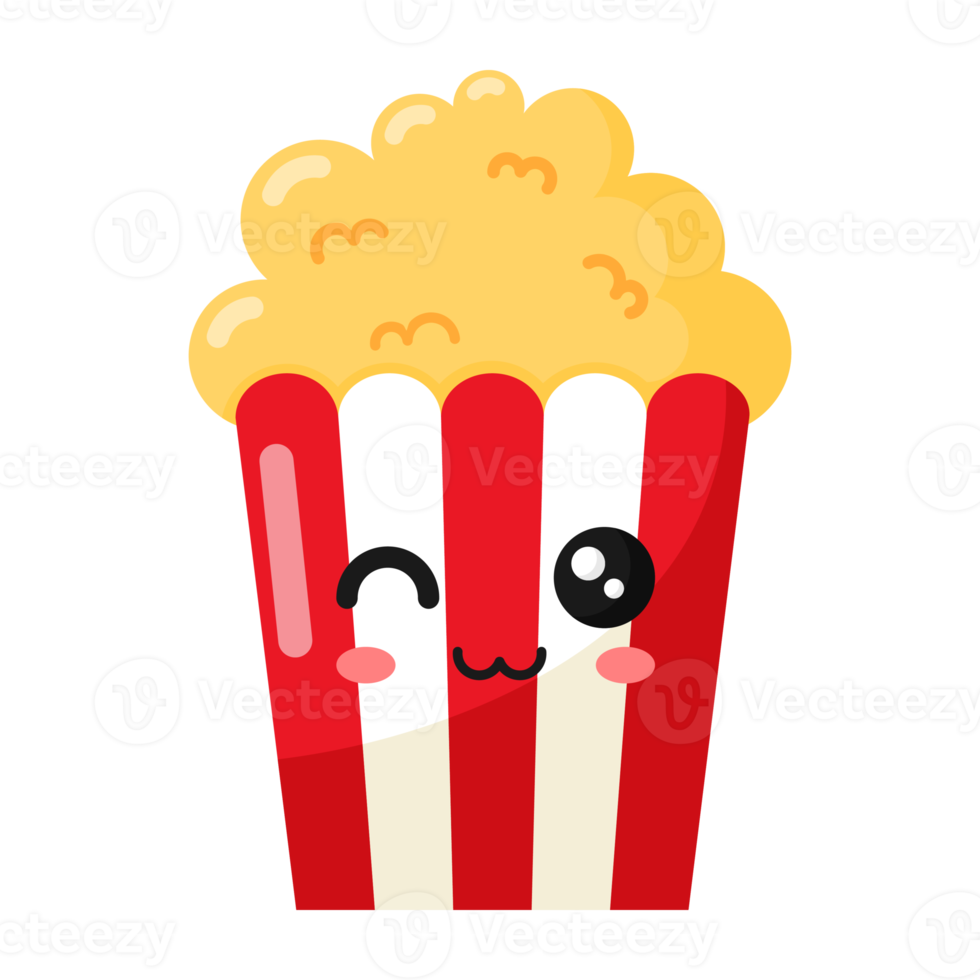 icono de palomitas de maíz de dibujos animados. 18931421 PNG