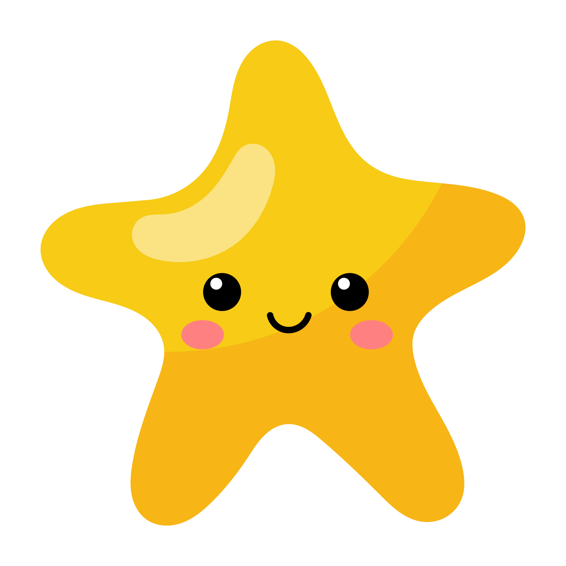 Cartoon Star icon. 18931622 PNG