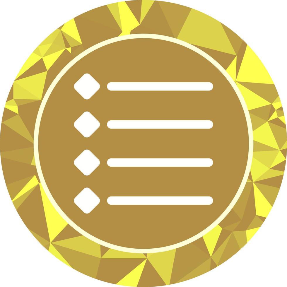 Unique Bulleted list Vector Icon 18934476 Vector Art at Vecteezy Unique Bulleted list Vector Icon 18934476 Vector Art at Vecteezy