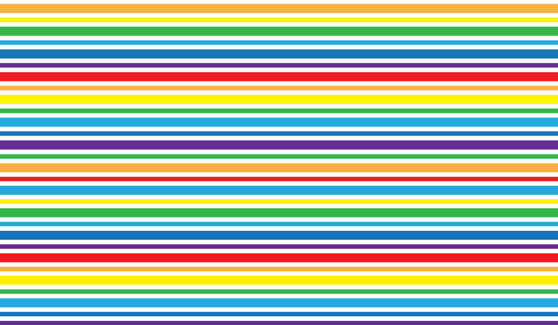 Colorful Horizontal Stripes Background