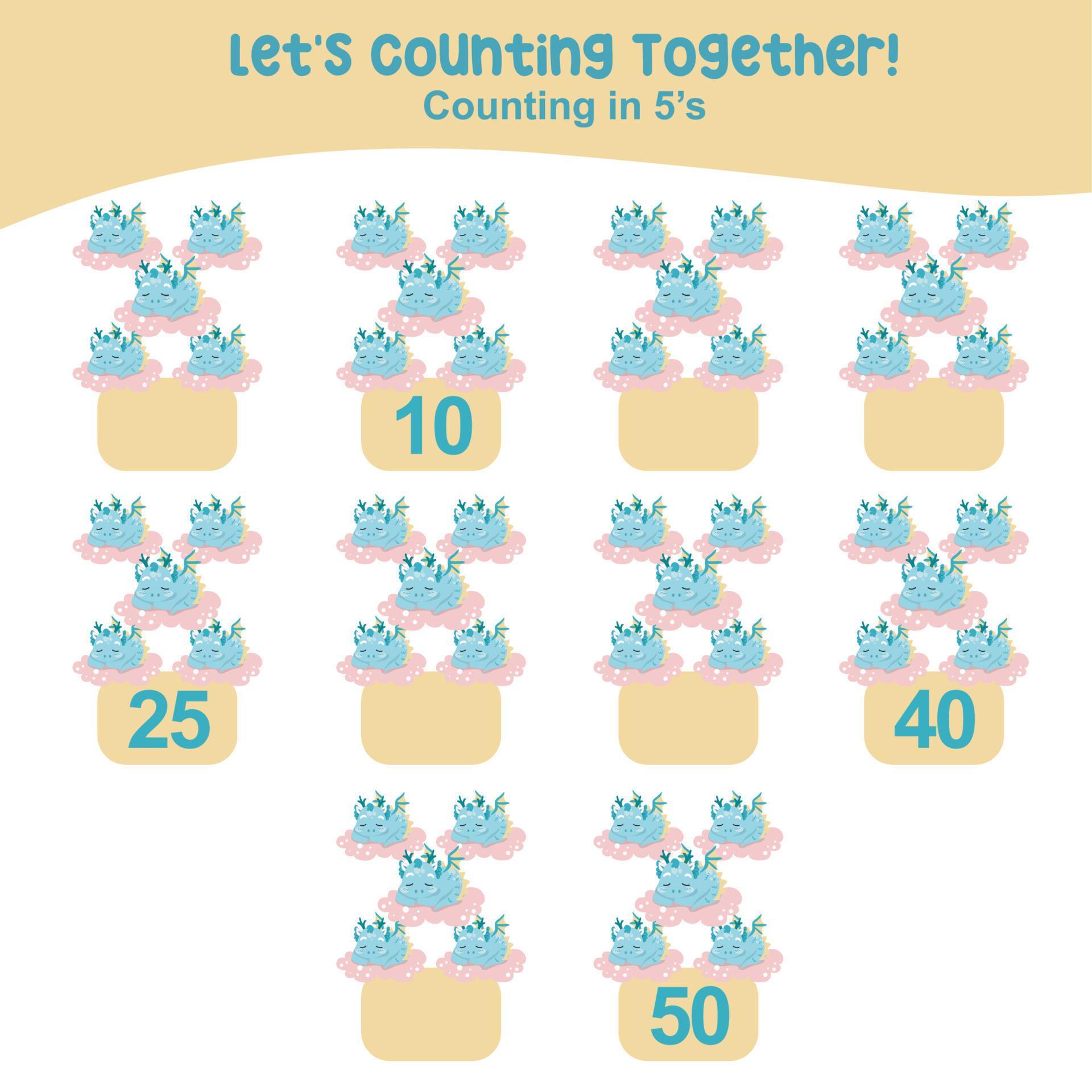 Mathematic counting worksheet. Math activity, count and write the ...
