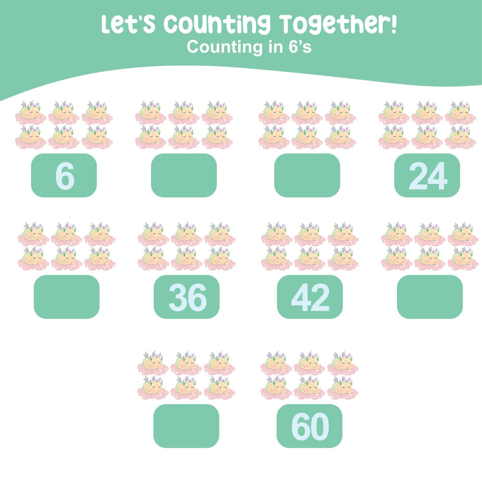 Mathematic counting worksheet. Math activity, count and write the ...