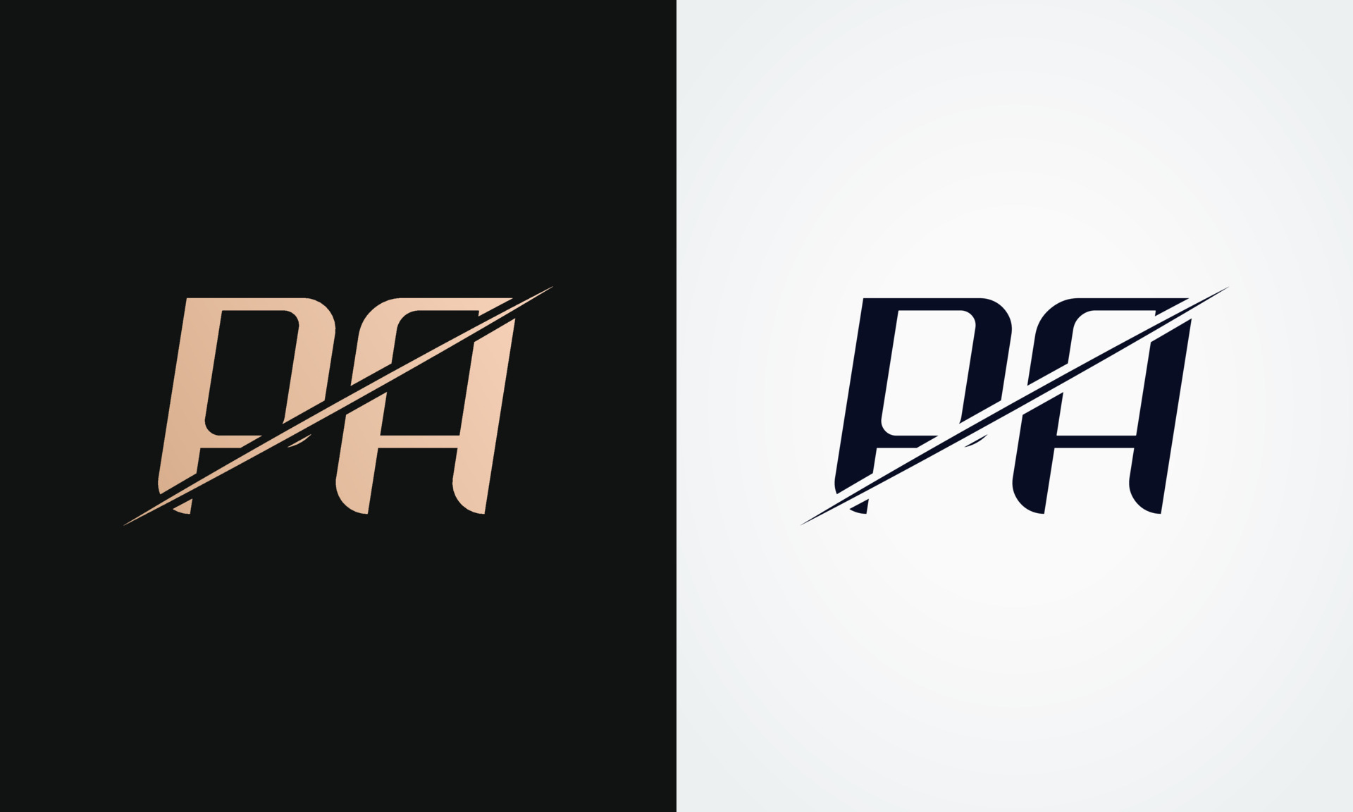 Pa Letter Logo Design Vector Template. Gold And Black Letter Pa Logo ... Pa Letter Logo Design Vector Template. Gold And Black Letter Pa Logo ...