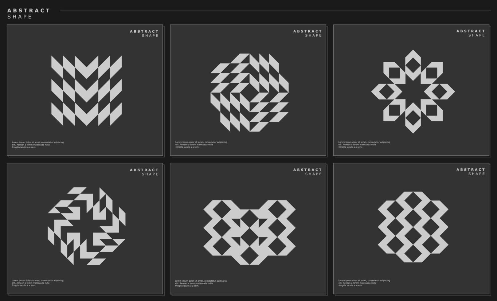 Abstract stripe line logo design set. Zigzag lines abstract logo vector ... Abstract stripe line logo design set. Zigzag lines abstract logo vector ...