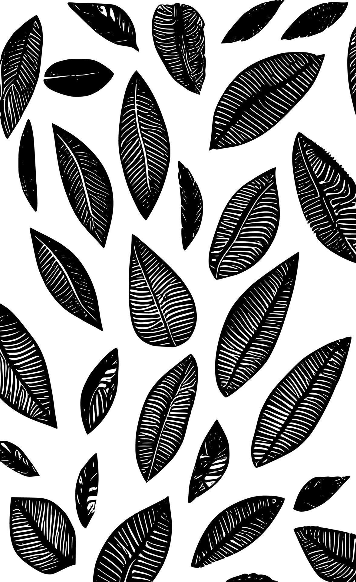 vector illustration of leaf pattern 18969283 Vector Art at Vecteezy