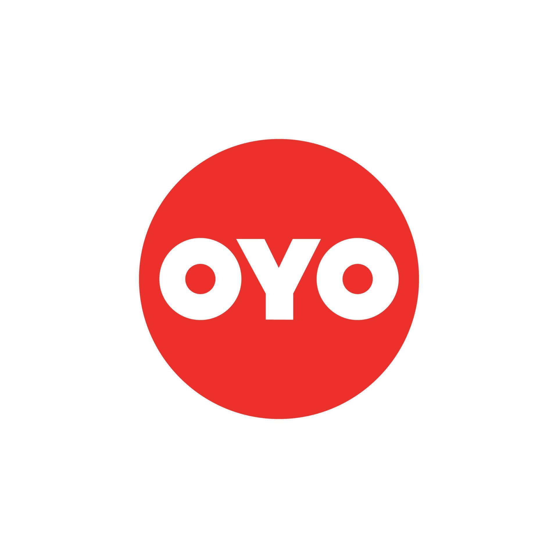 OYO white logo on red background 18970086 Vector Art at Vecteezy