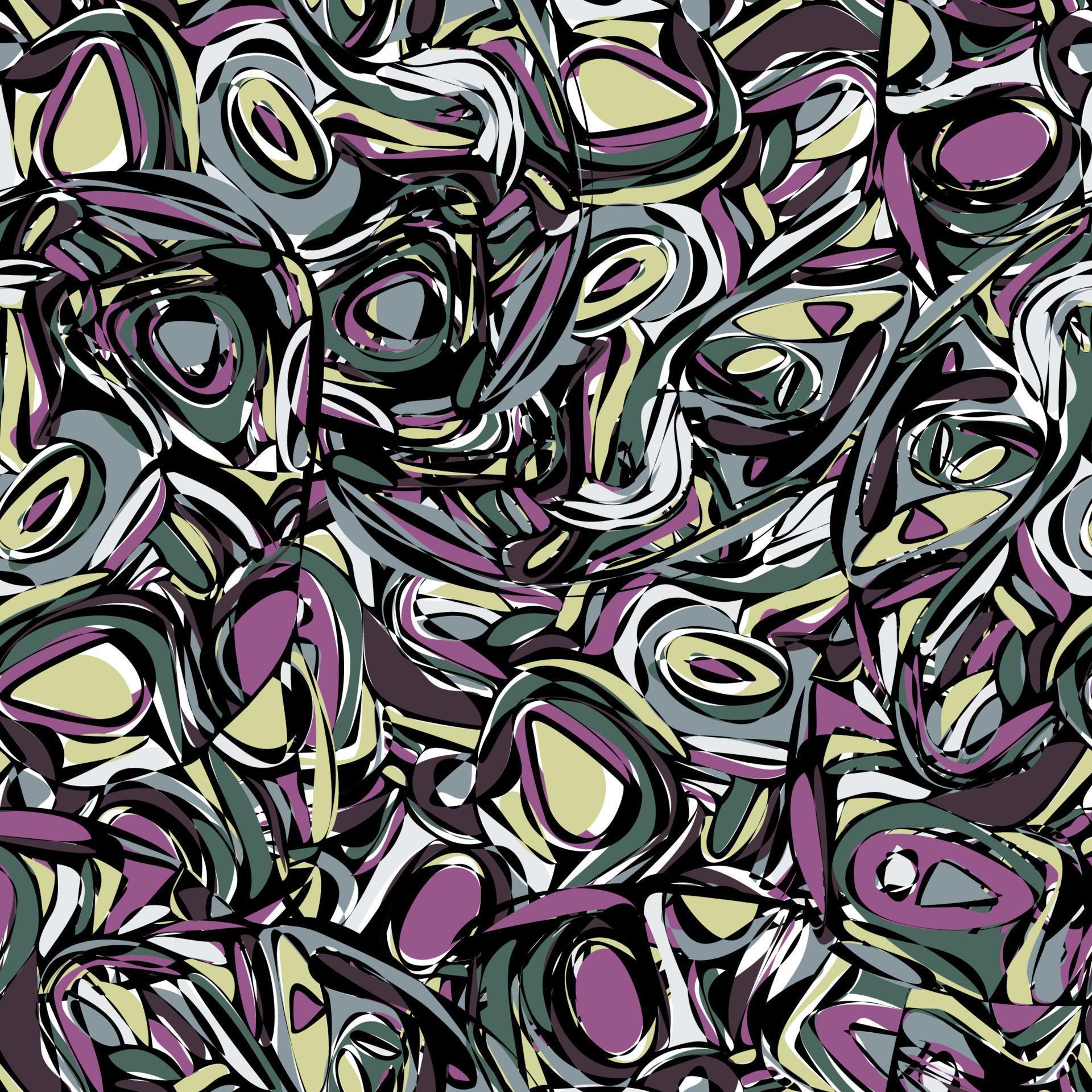 Purple vector doodle pattern 18970612 Vector Art at Vecteezy
