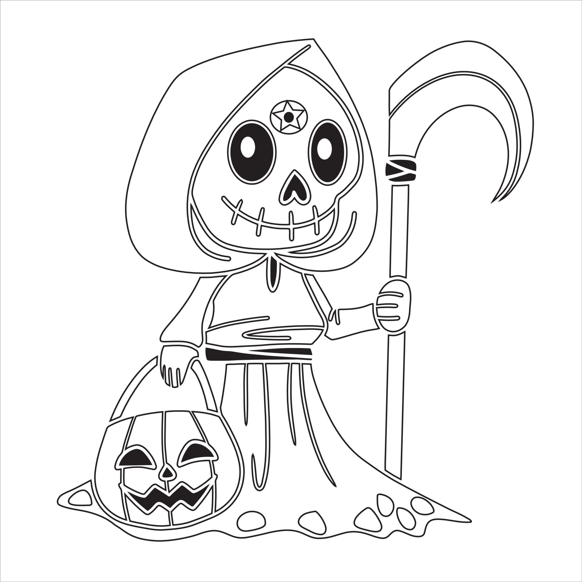creepy kawaii pastel goth coloring page 18971403 Vector Art at Vecteezy creepy kawaii pastel goth coloring page 18971403 Vector Art at Vecteezy