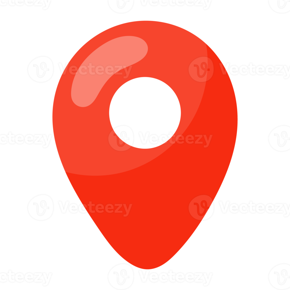 Red Map icon. 18974718 PNG