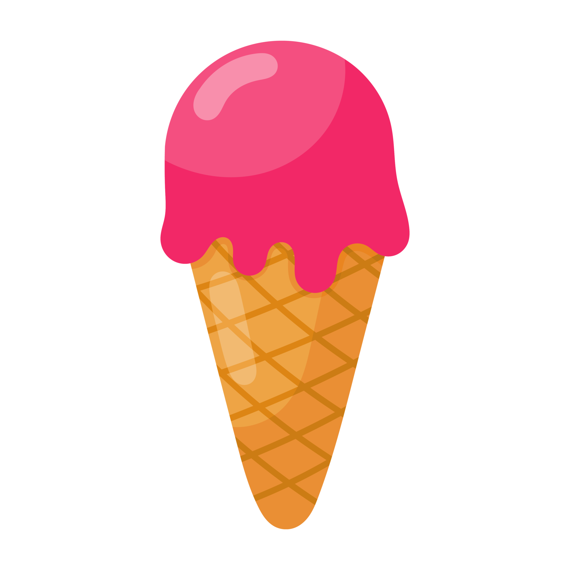 Ice cream cone icon. 18974737 PNG Ice cream cone icon. 18974737 PNG