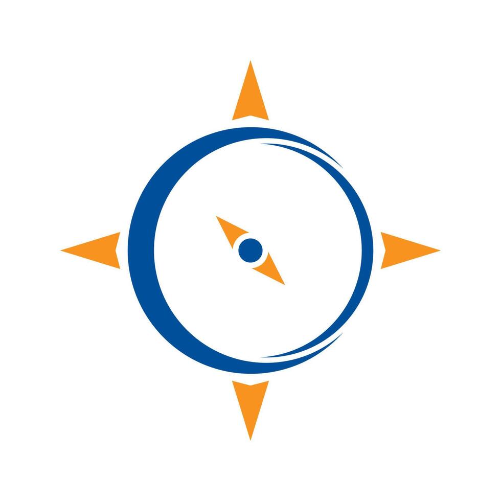 Compass Logo Icon Design 18975969 Vector Art At Vecteezy