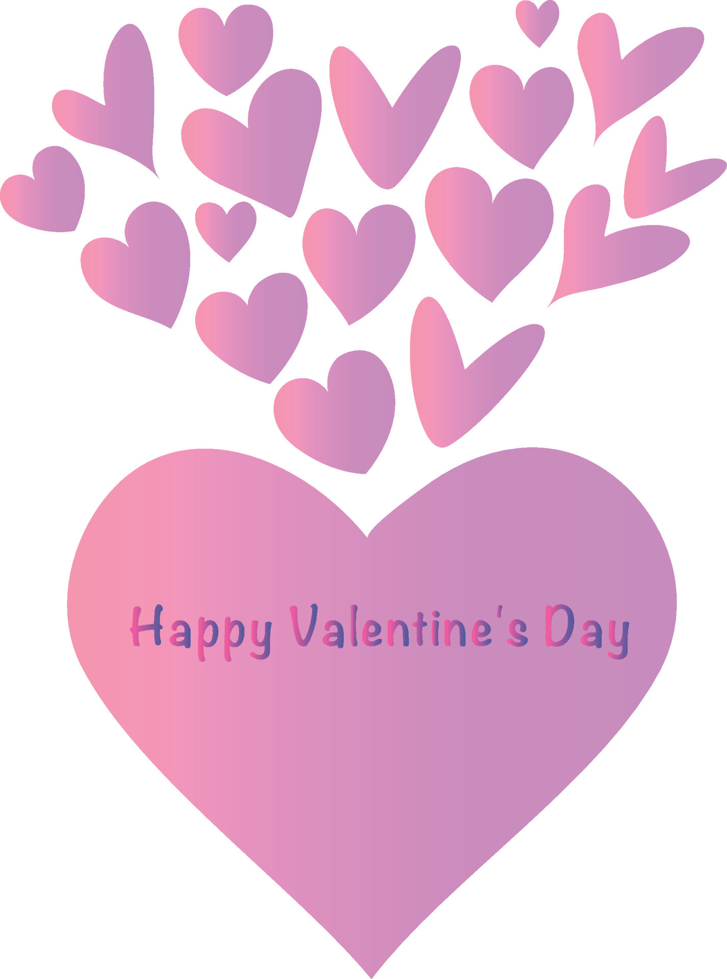 Heart A Symbol Of Love And Valentine s Day Big Heart And Small Hearts Vector Illustration Heart A Symbol Of Love And Valentine s Day Big Heart And Small Hearts Vector Illustration