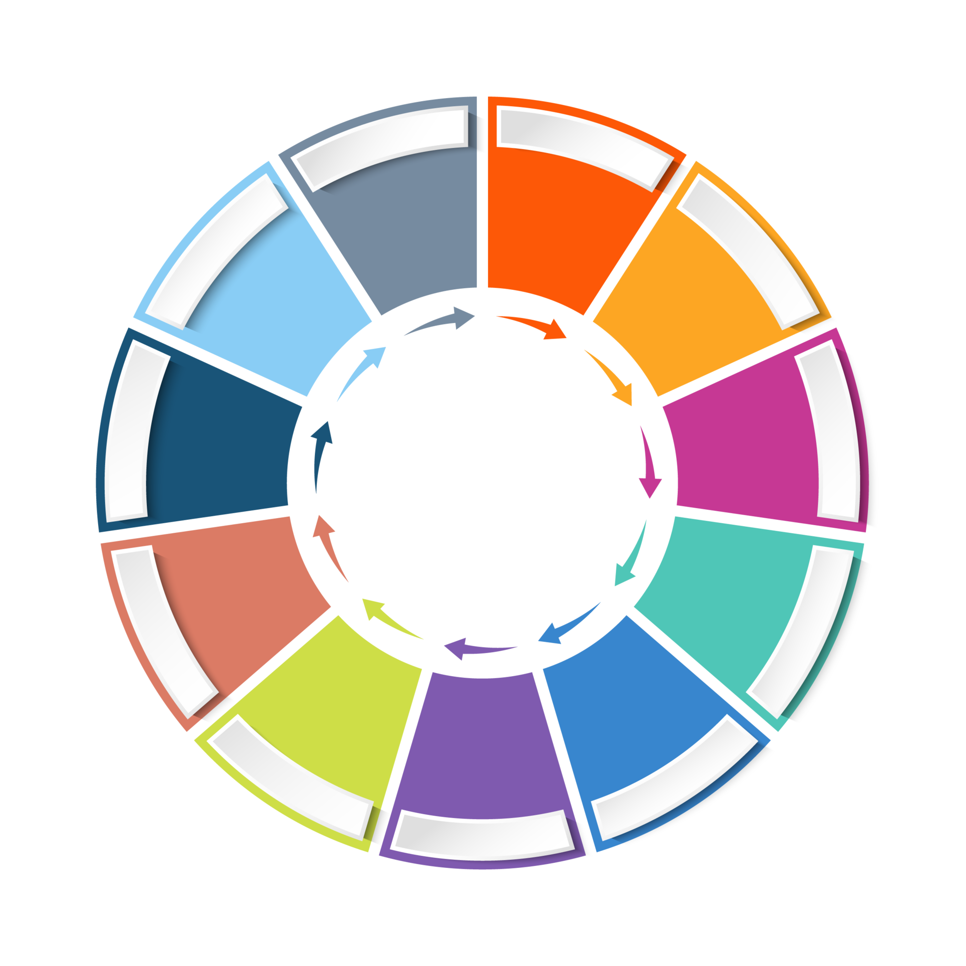 Infographic With 11 Steps Process Or Options 18982313 PNG