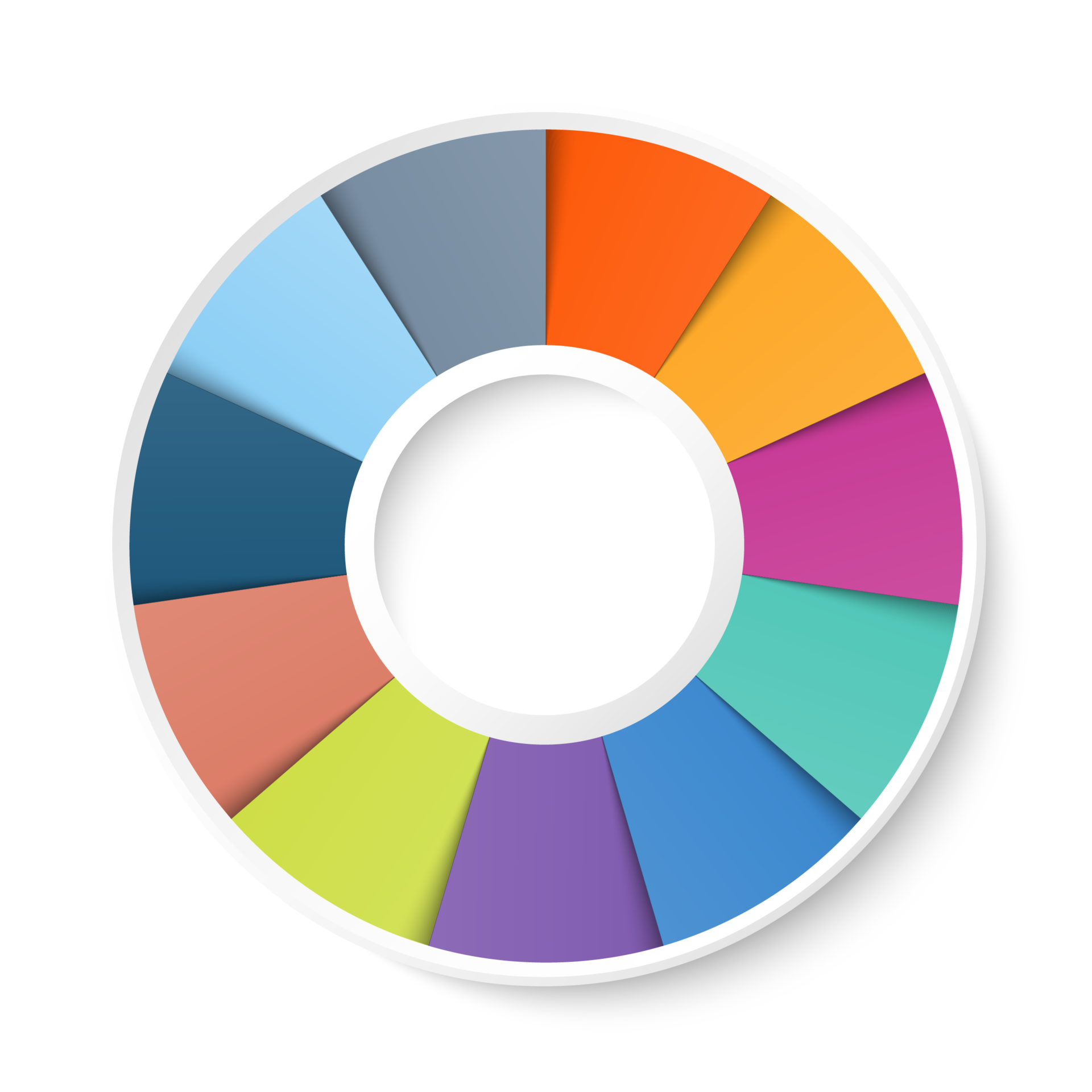 Free Infographic With 11 Steps Process Or Options 18982319 PNG With