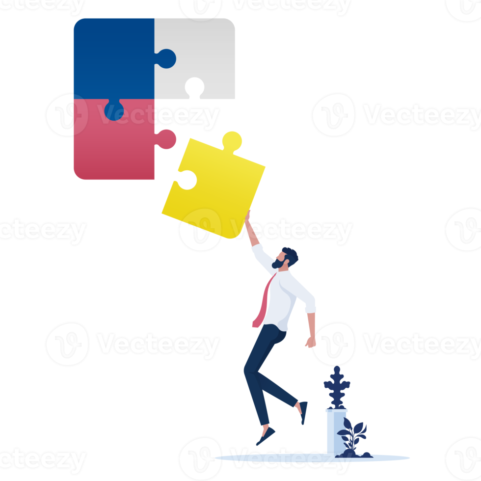 Free Business solving problems concept-Businessman connecting jigsaw ... Free Business solving problems concept-Businessman connecting jigsaw ...
