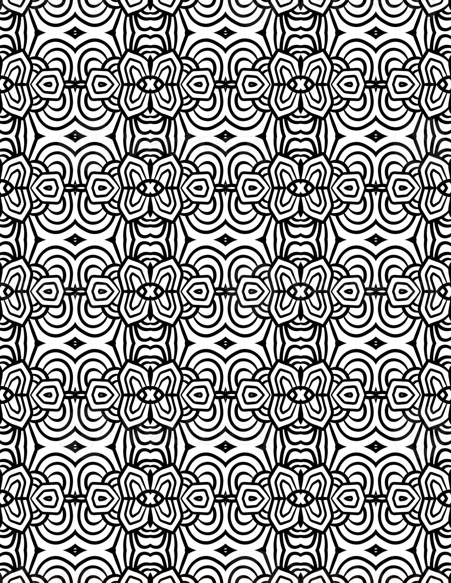 Free Adult Geometric Pattern Coloring Pages Coloring Book Seamless Colouring Page For Adults