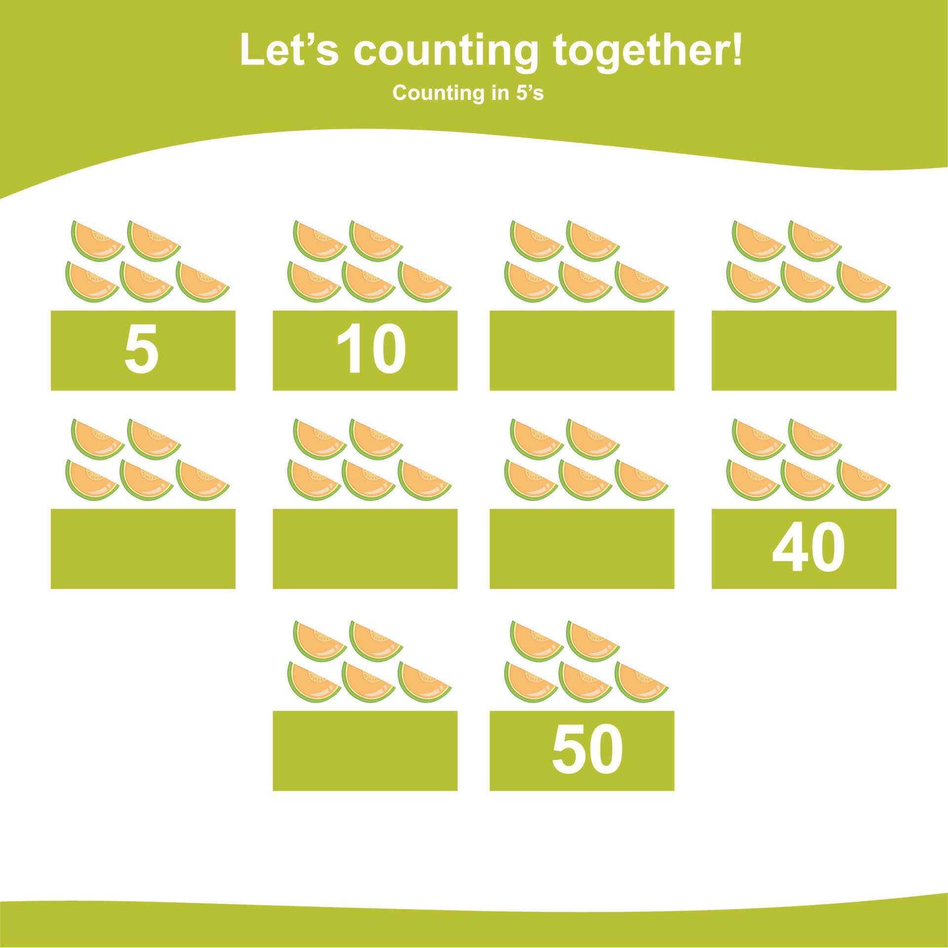 Mathematic counting worksheet. Math activity, count and write the ...