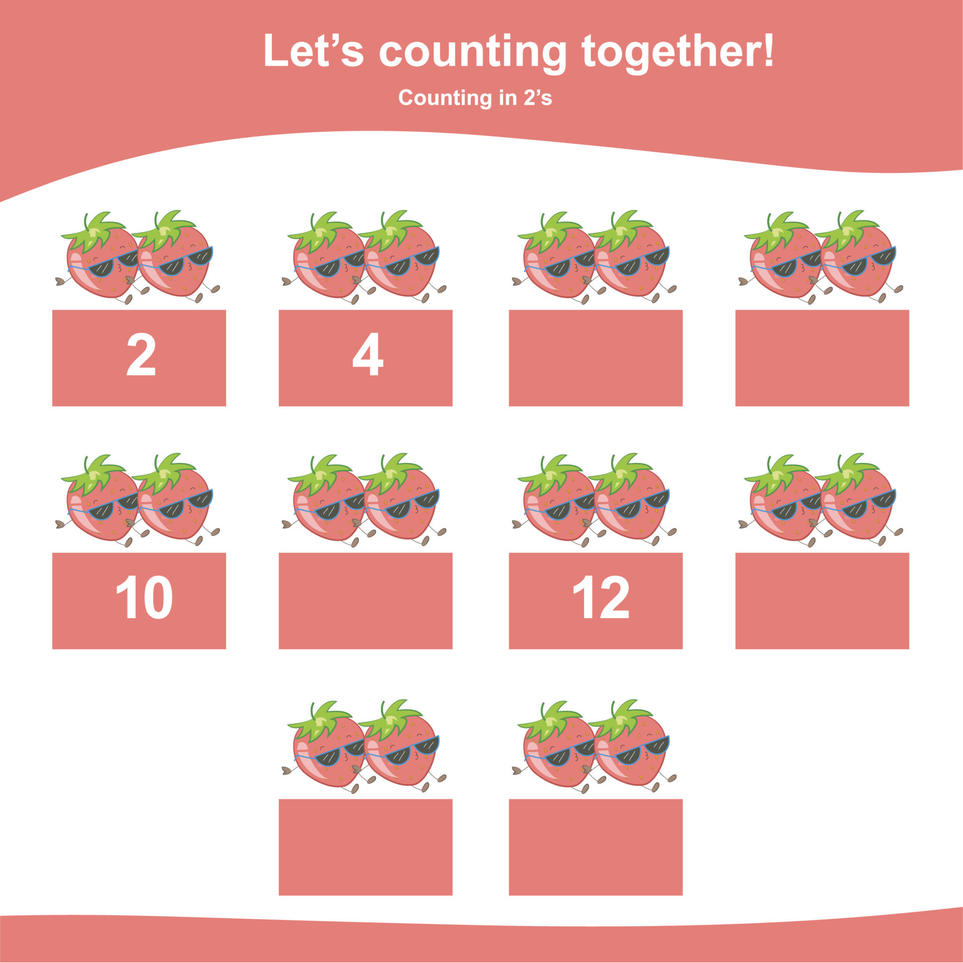 Mathematic counting worksheet. Math activity, count and write the ...