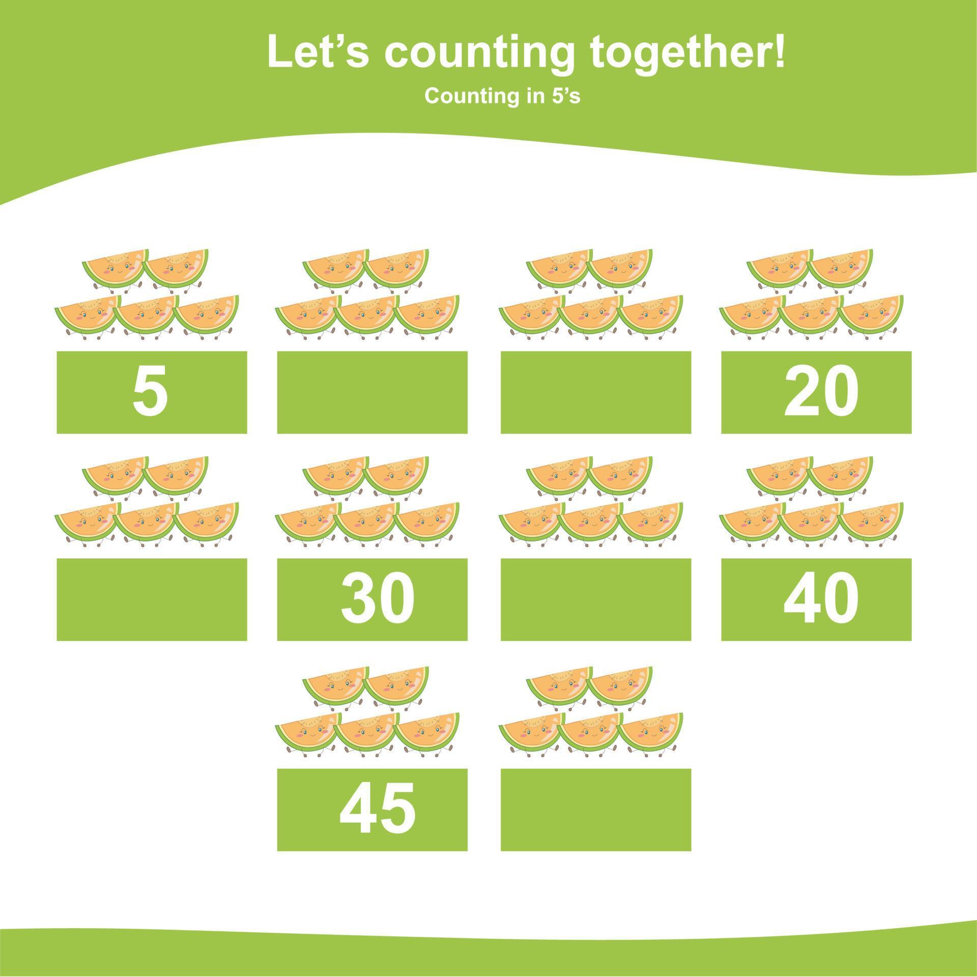 Mathematic counting worksheet. Math activity, count and write the ...