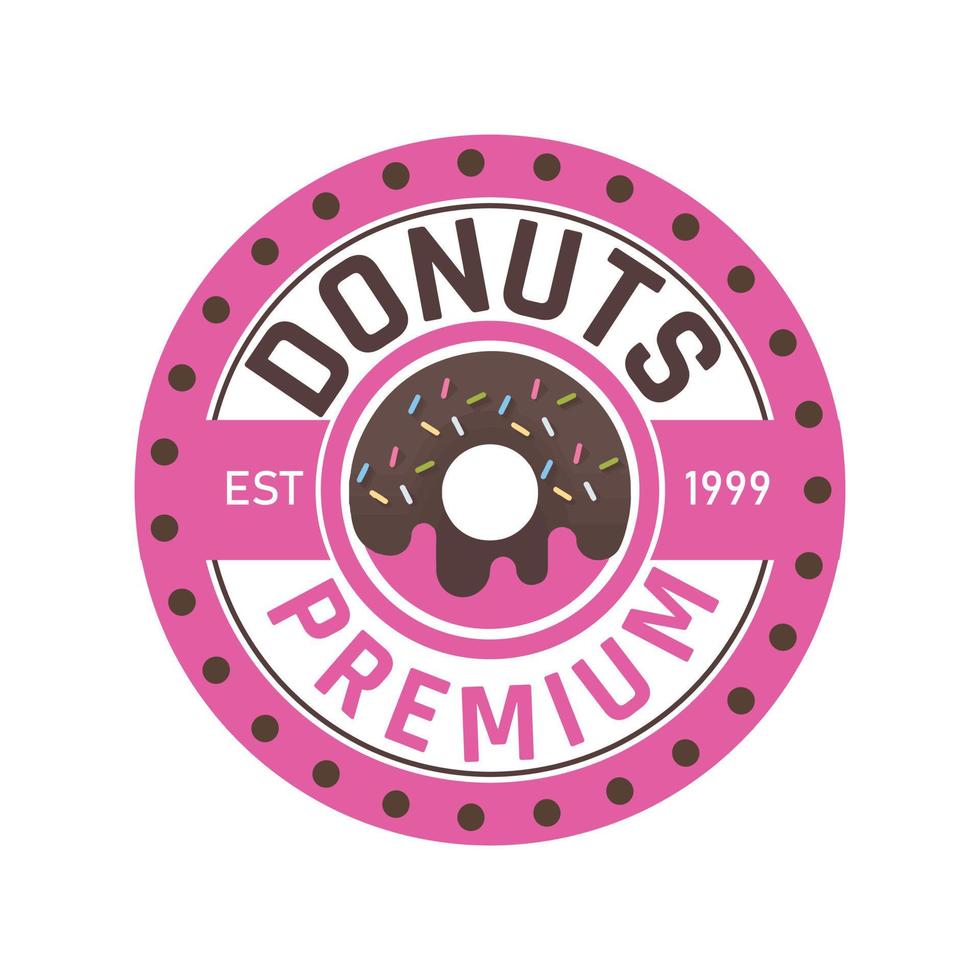 logotipo de donas gratis 18991638 Vector en Vecteezy