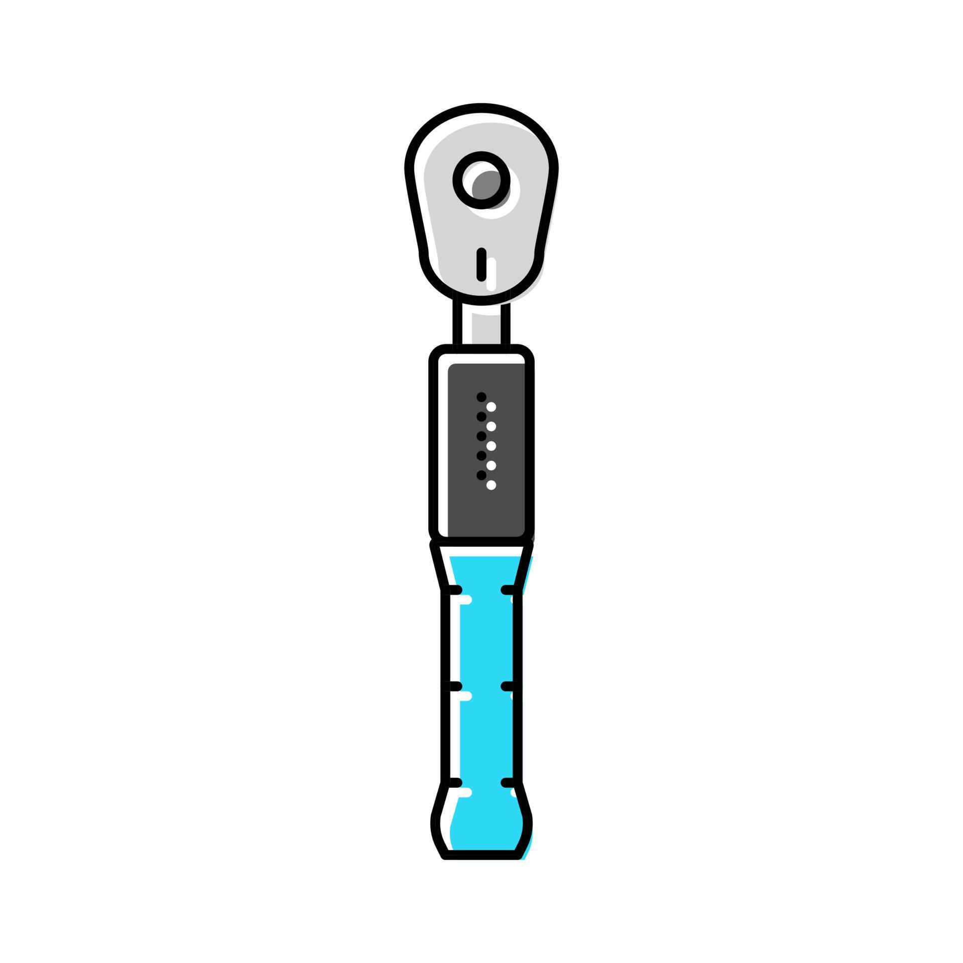 torque wrench tool color icon vector illustration 18994430 Vector Art ...