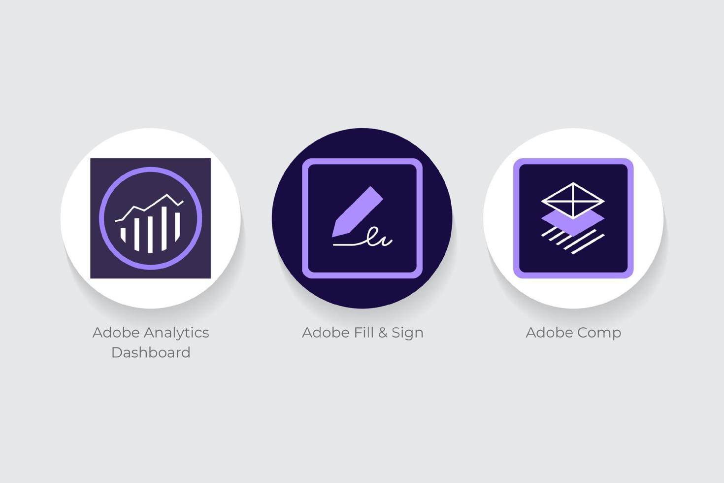 Adobe Analytics Dashboard Fill And Sign Comp Logos 18994776 Vector