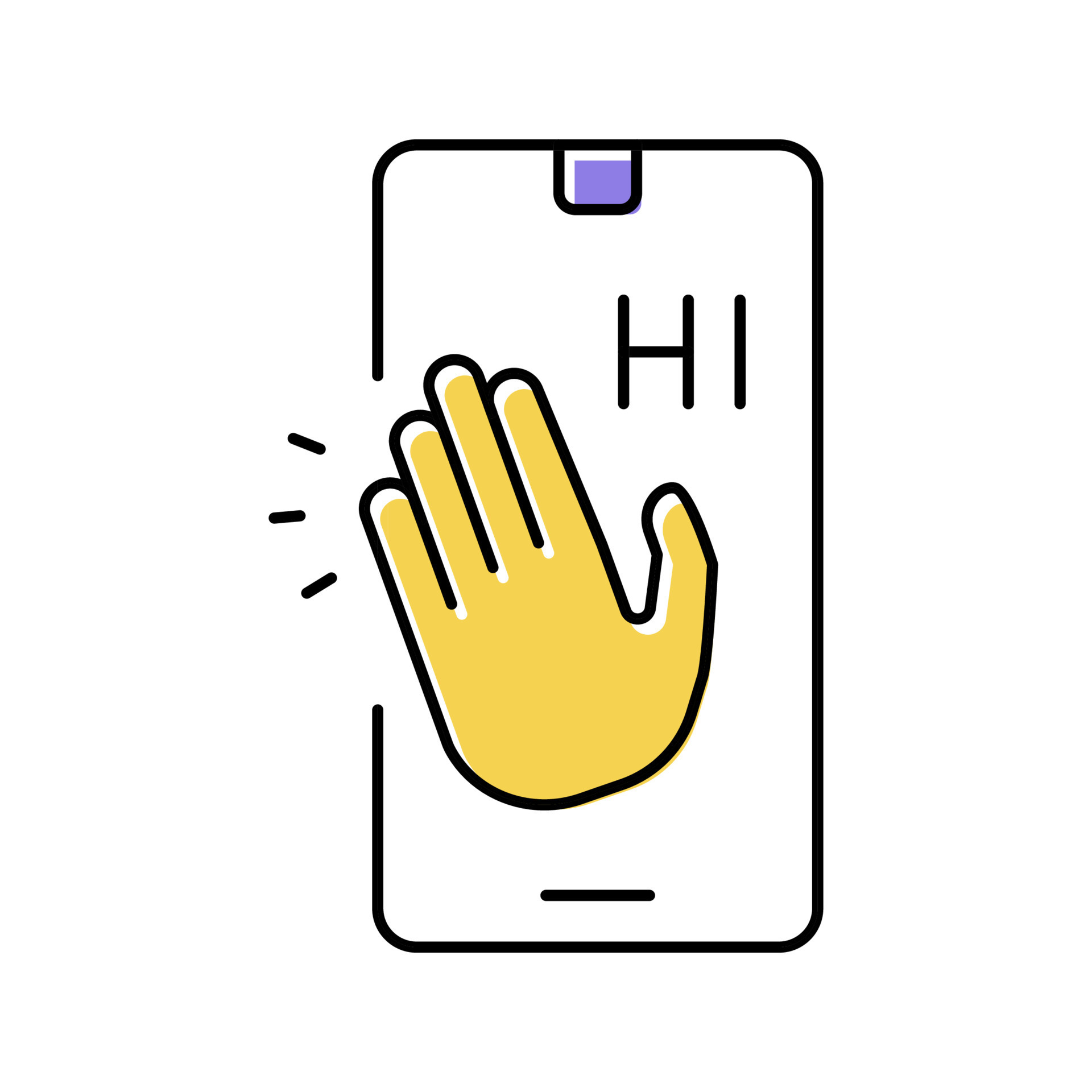 event introduction color icon vector illustration 18994908 Vector Art ...