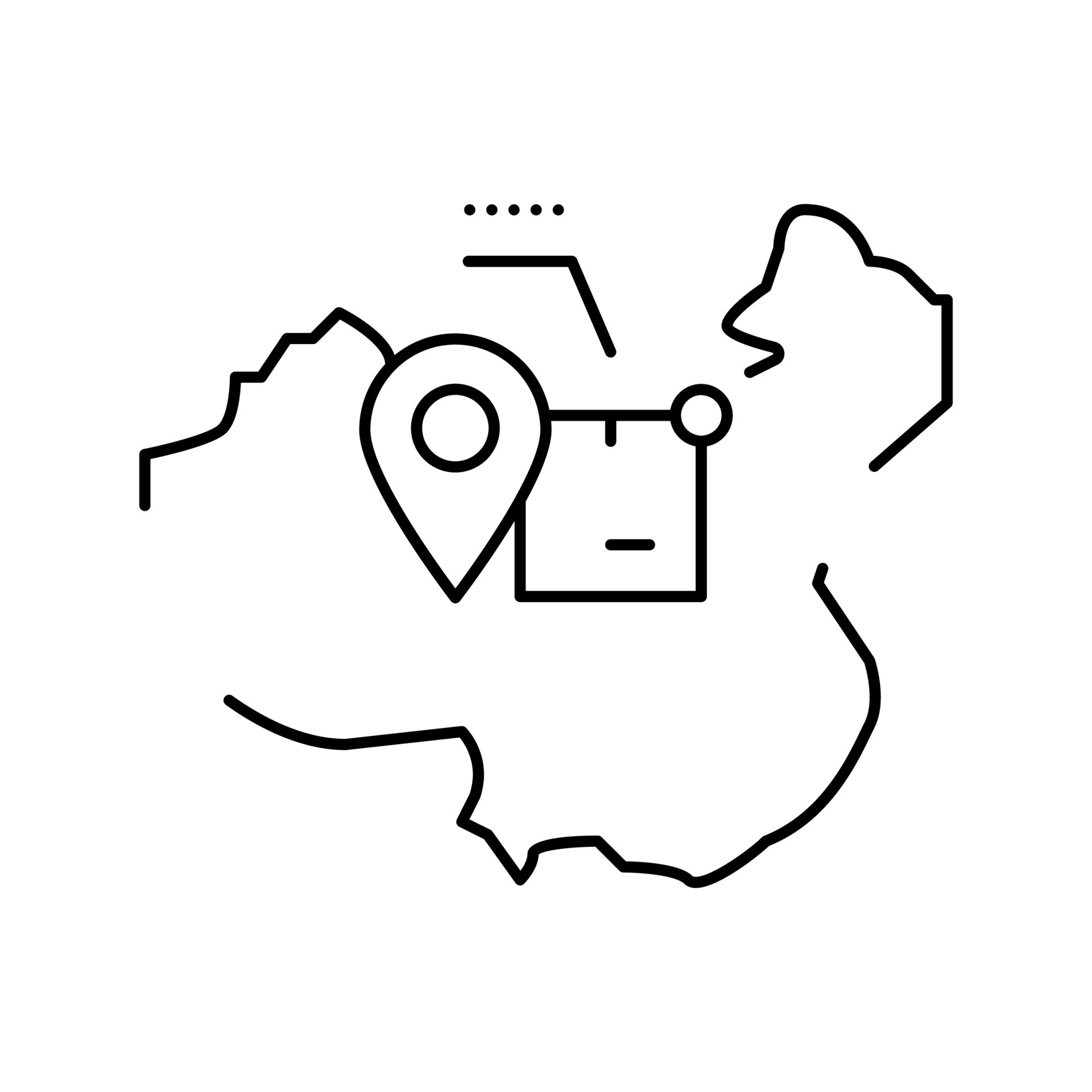 china shipment tracking line icon vector illustration 18995315 Vector ... china shipment tracking line icon vector illustration 18995315 Vector ...