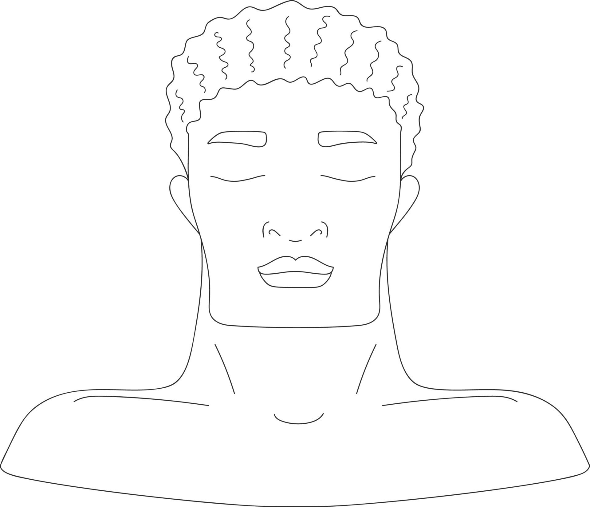 Abstract African American man with Black skin 18995355 Vector Art at ... Abstract African American man with Black skin 18995355 Vector Art at ...
