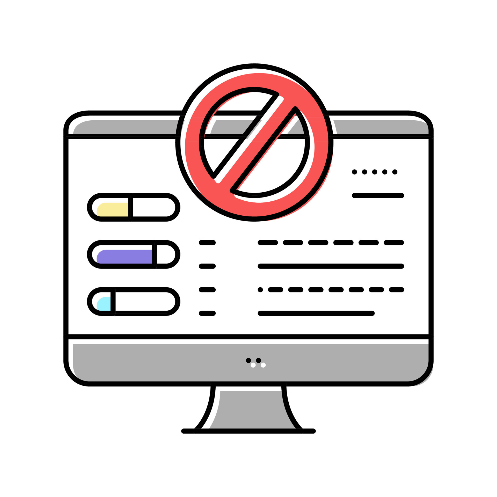 fixing computer errors color icon vector illustration 18996671 Vector ... fixing computer errors color icon vector illustration 18996671 Vector ...