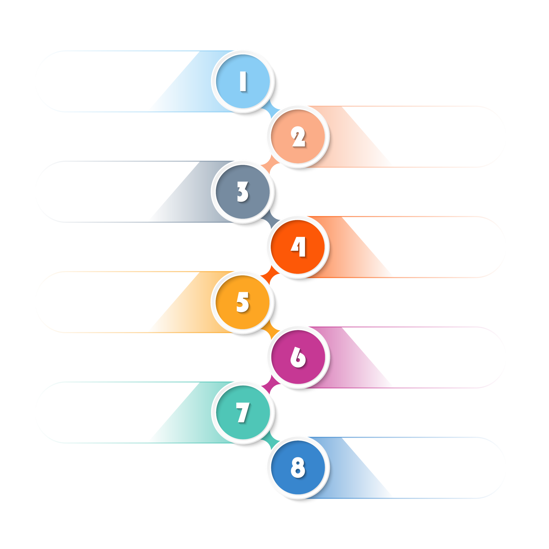 Infographic with 8 steps, process or options. 19000481 PNG Infographic with 8 steps, process or options. 19000481 PNG