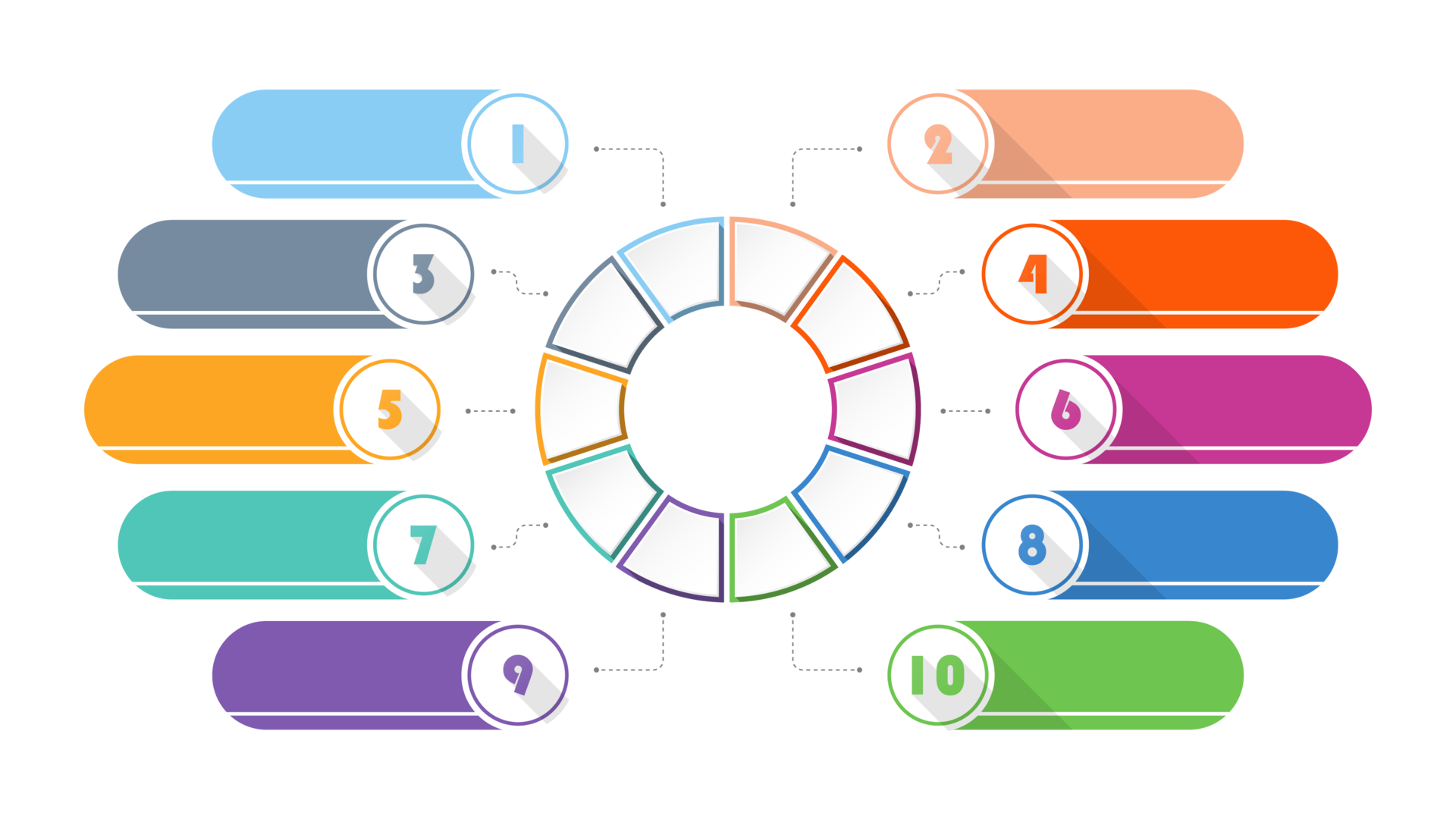 Infographic with 10 steps, process or options. 19000652 PNG Infographic with 10 steps, process or options. 19000652 PNG