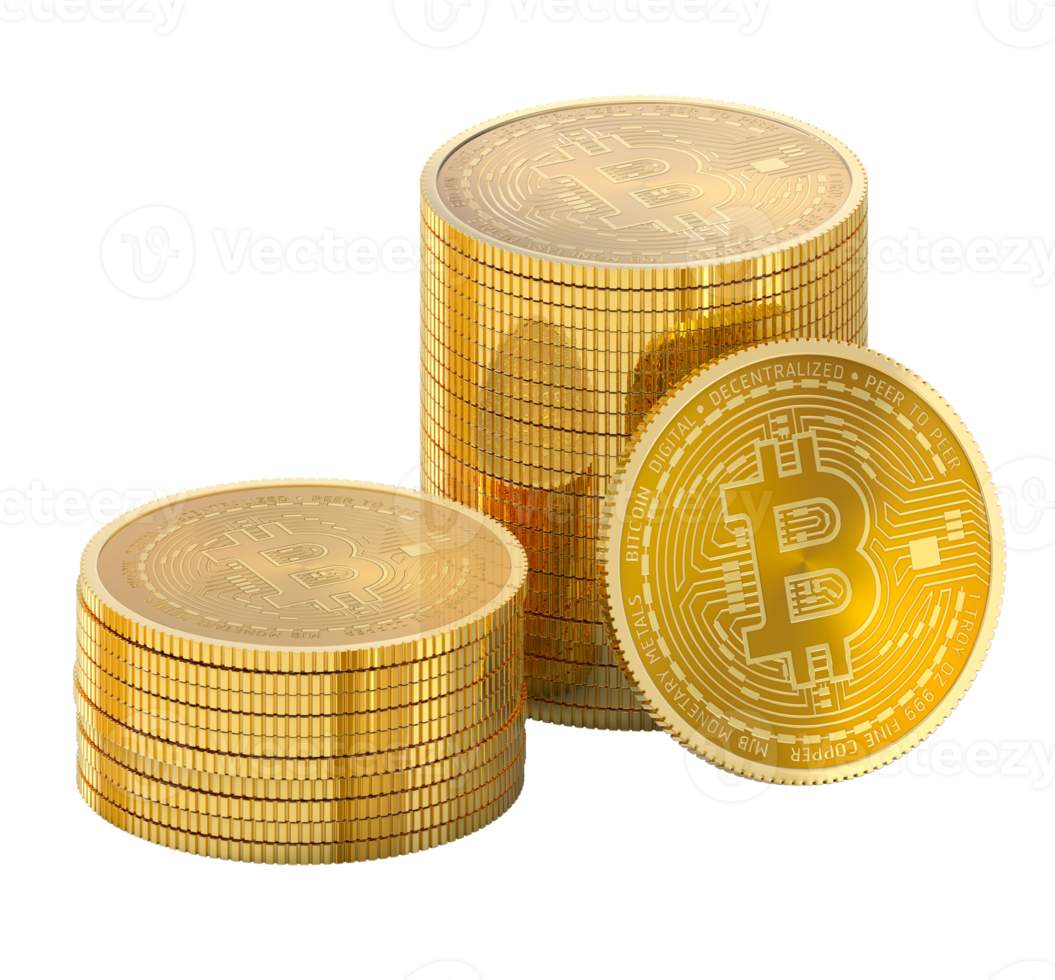 3D Bitcoin stack yellow color 19005701 PNG 3D Bitcoin stack yellow color 19005701 PNG