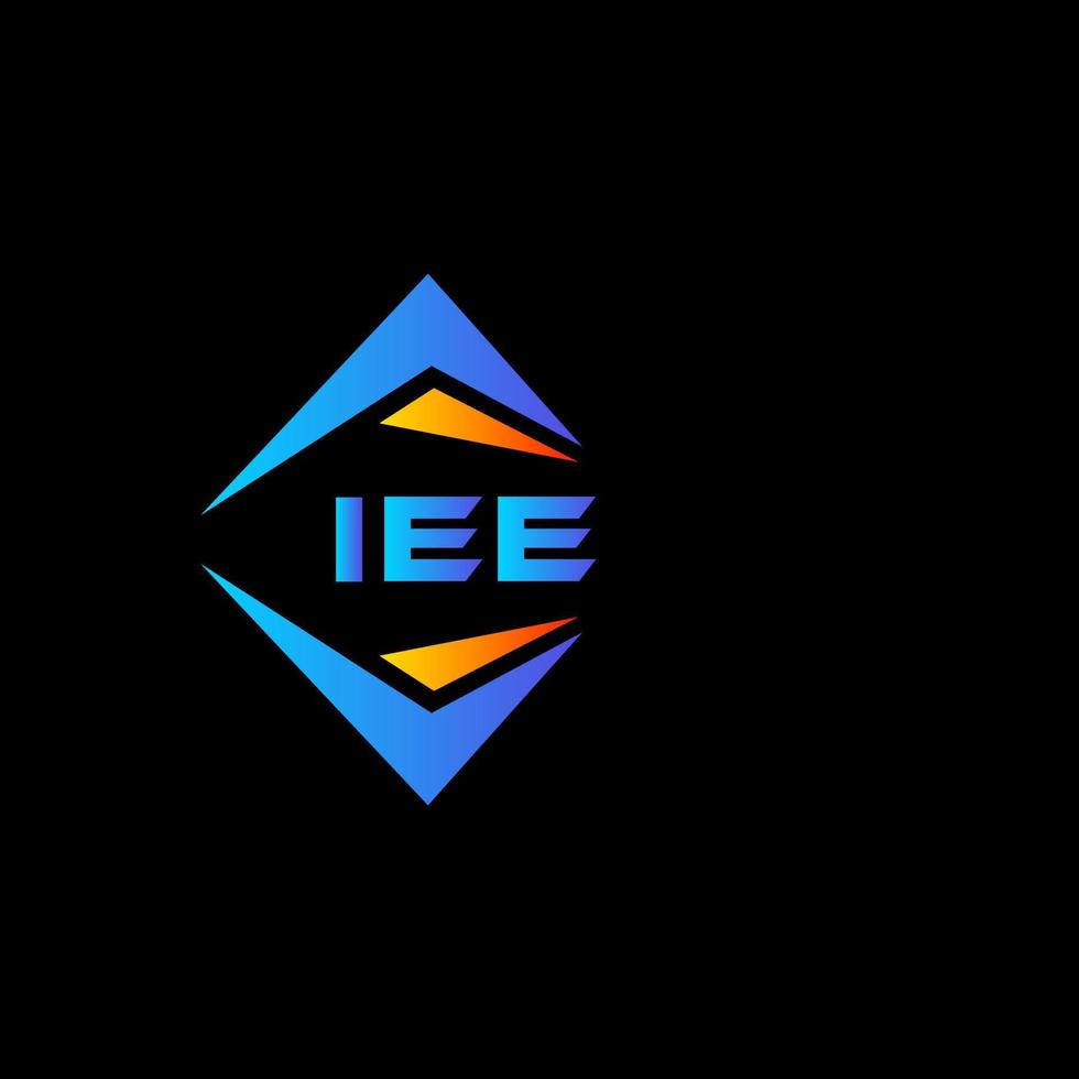 Iee Abstract Technology Logo Design On White Background Iee Creative