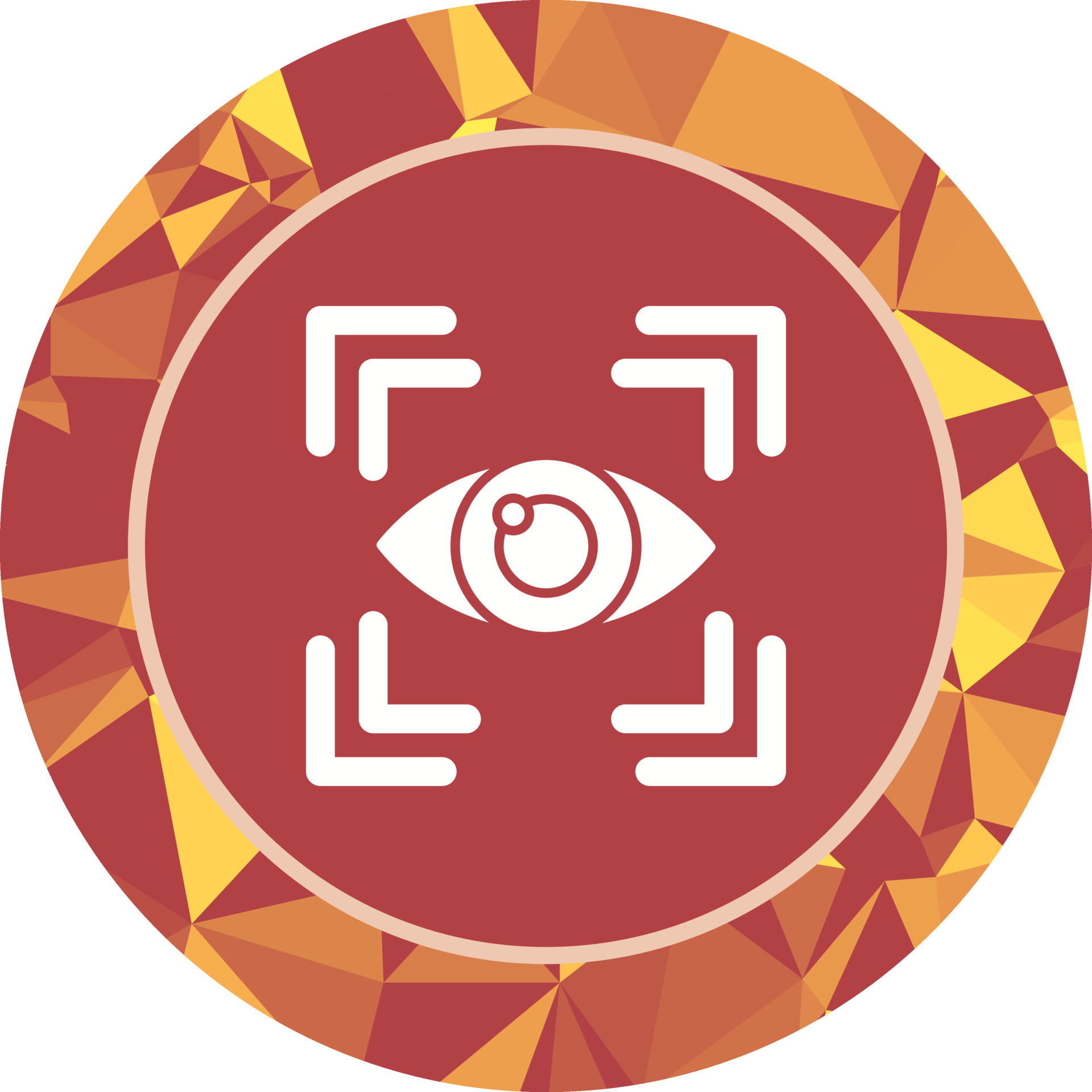 Eye Scan Vector Icon 19008902 Vector Art At Vecteezy