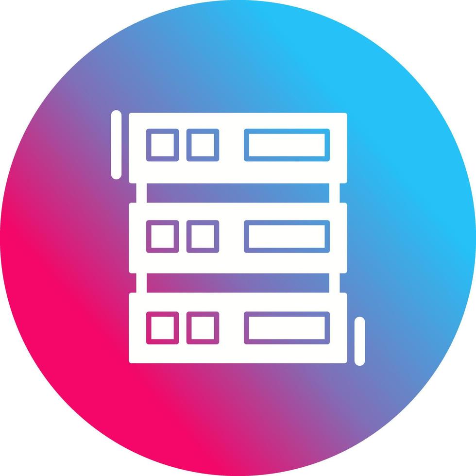 Server Vector Icon 19009122 Vector Art At Vecteezy