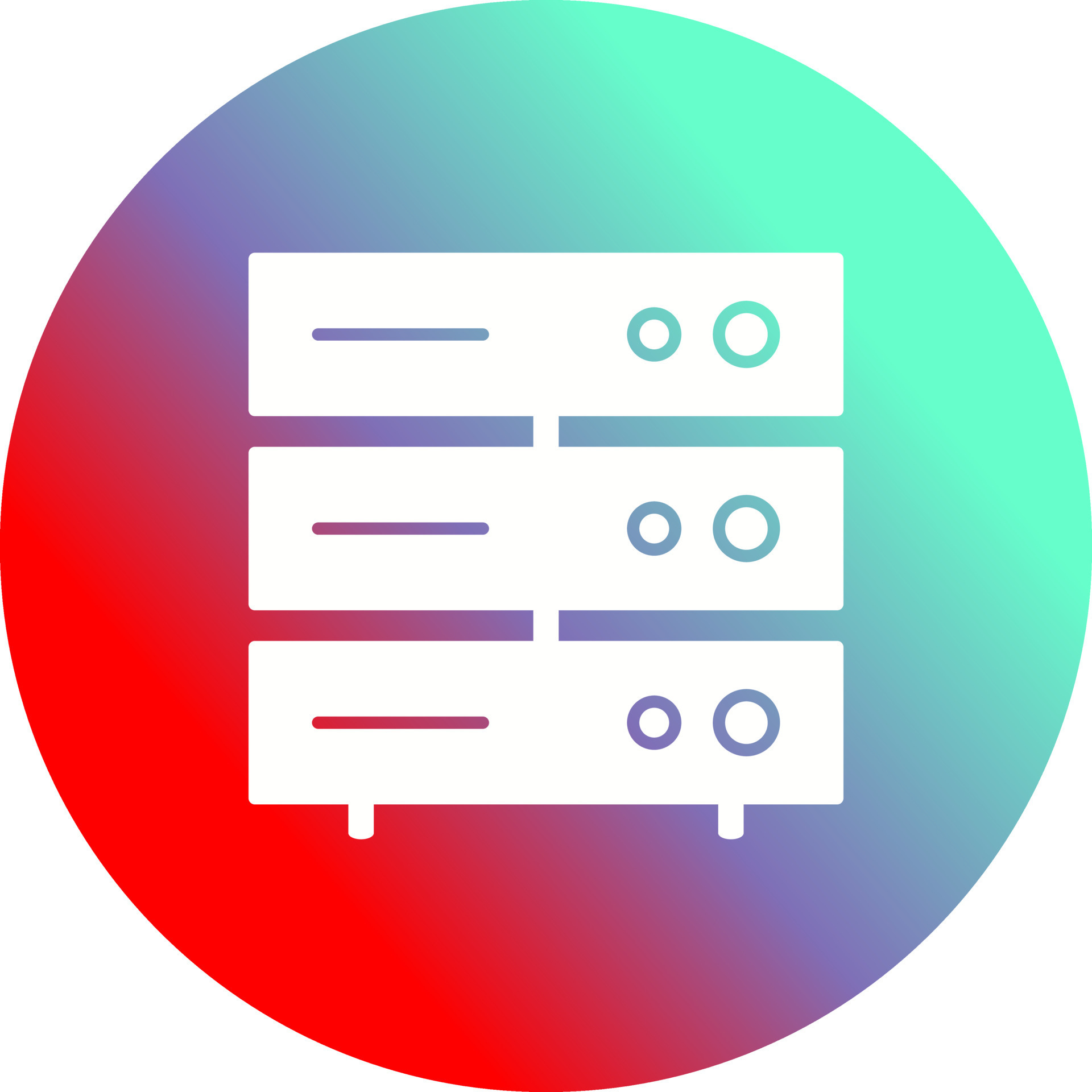 Server Network Vector Icon 19009609 Vector Art At Vecteezy