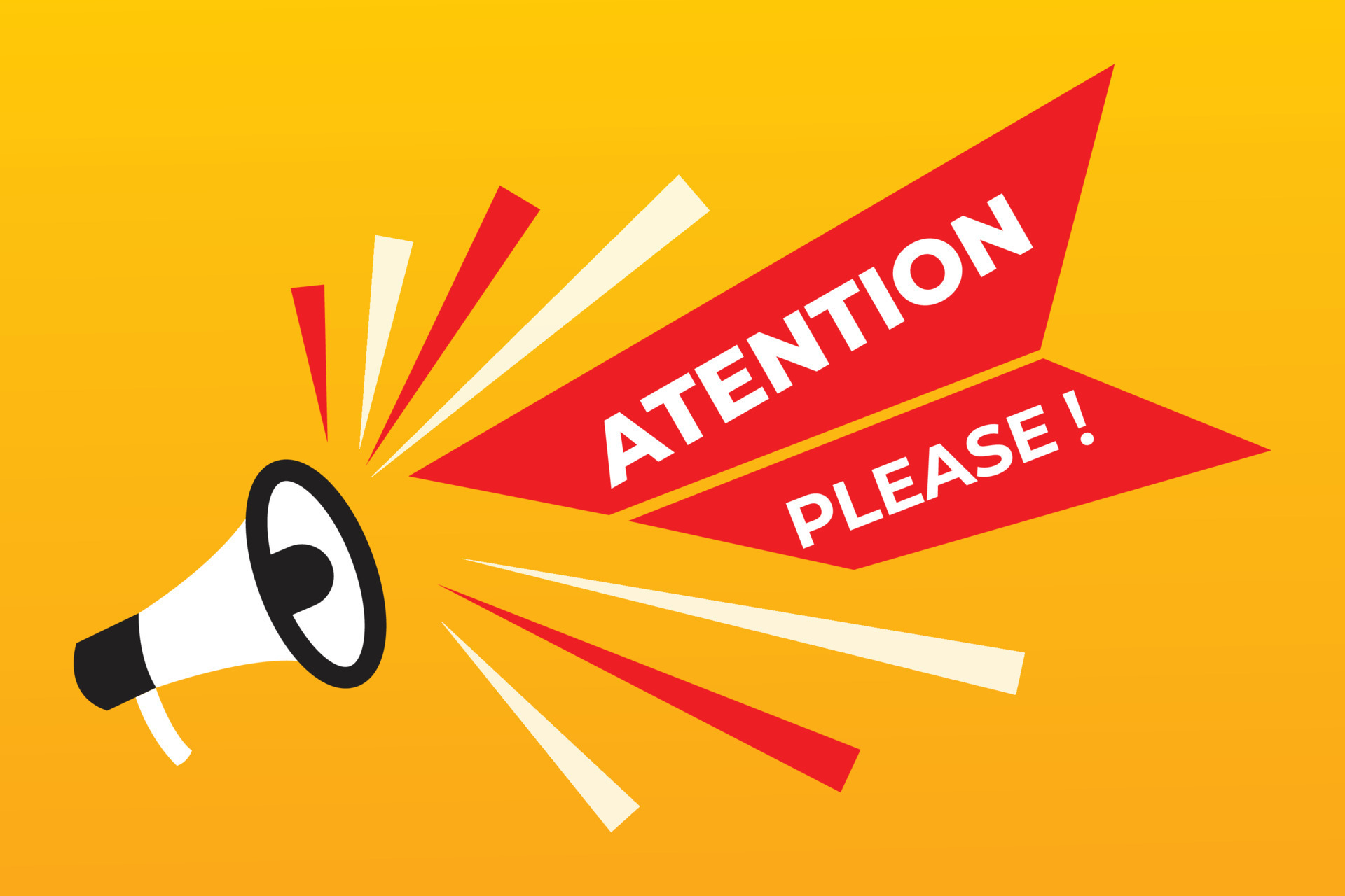 Attention please vector background design. 19010731 Vector Art at Vecteezy Attention please vector background design. 19010731 Vector Art at Vecteezy