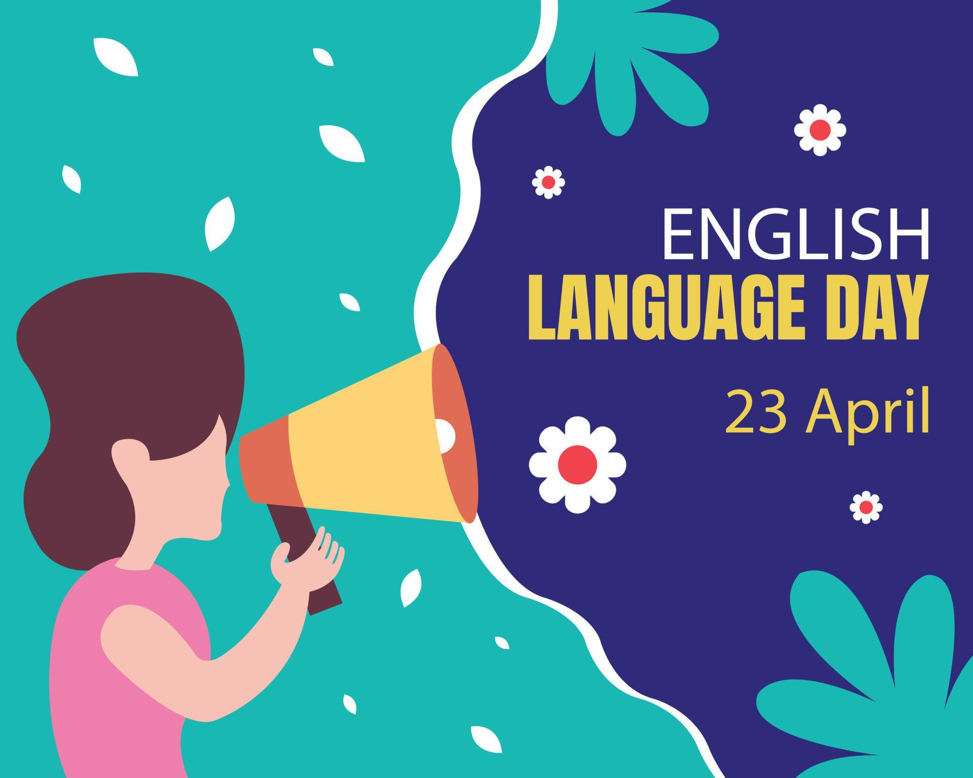 illustration vector graphic of girl using megaphone to communicate ...