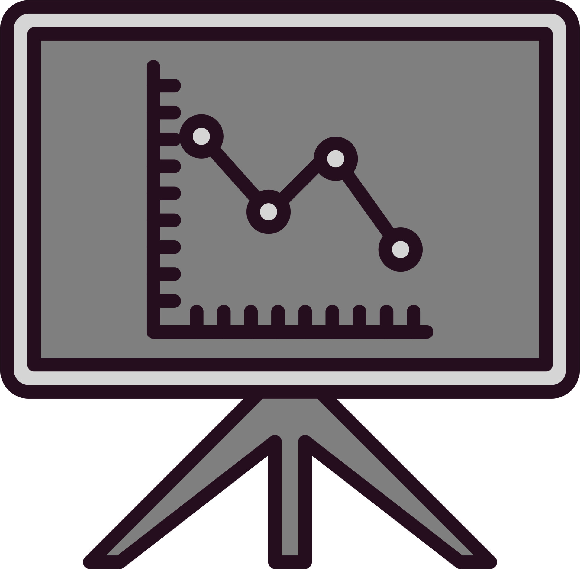 Presentation Vector Icon 19013484 Vector Art At Vecteezy