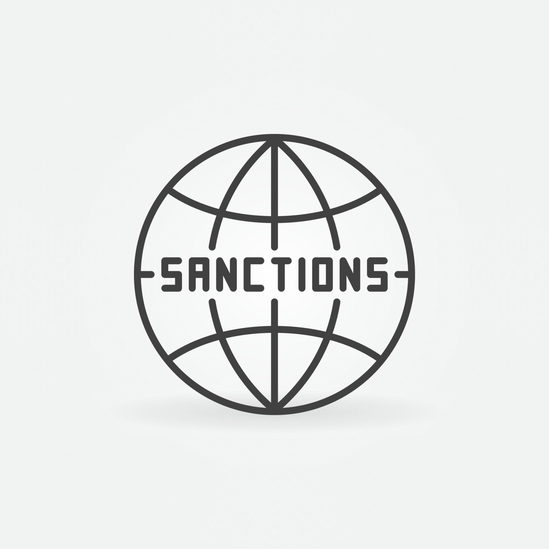 World Sanctions vector Financial Crisis concept outline icon 19015474 ... World Sanctions vector Financial Crisis concept outline icon 19015474 ...