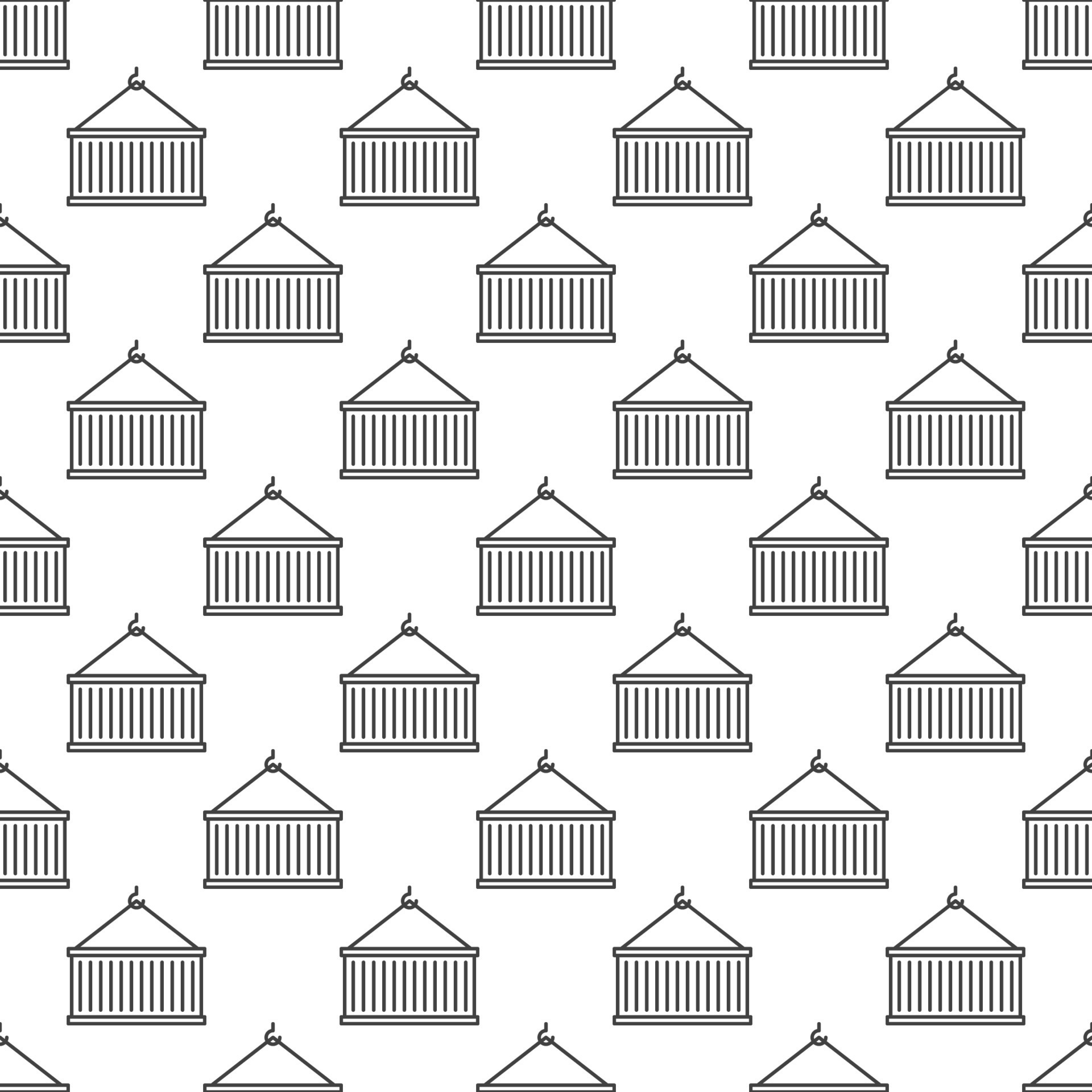Container Vector Shipment Concept Minimal Seamless Pattern 19015570